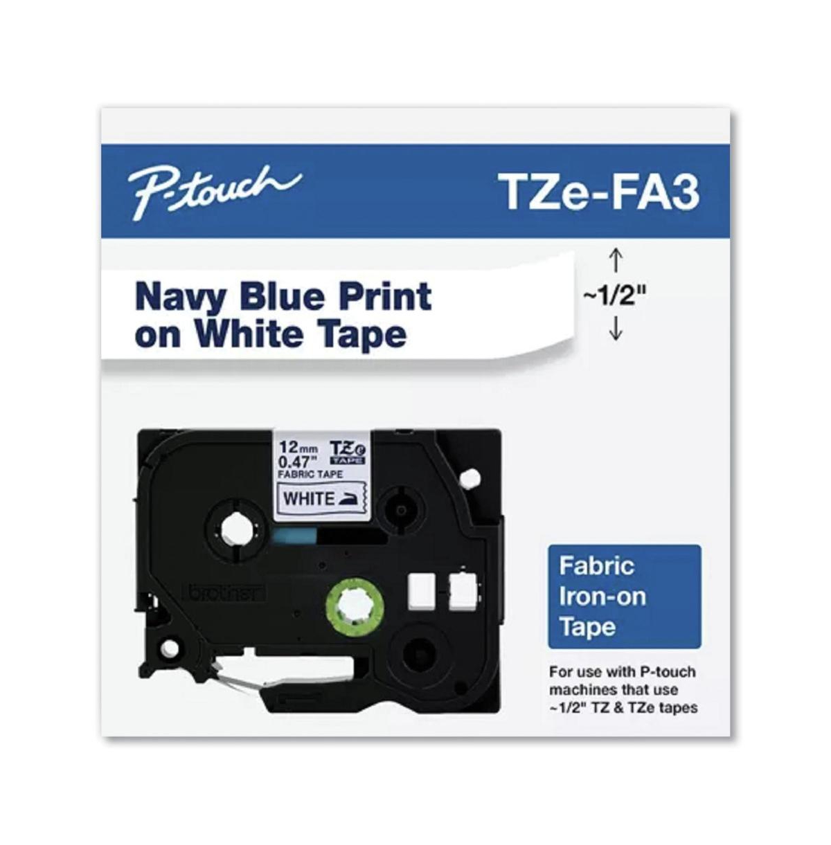 Click here for Brother P-Touch TzEFA3 0.47 in. x 9.8 ft. TZ Indus... prices