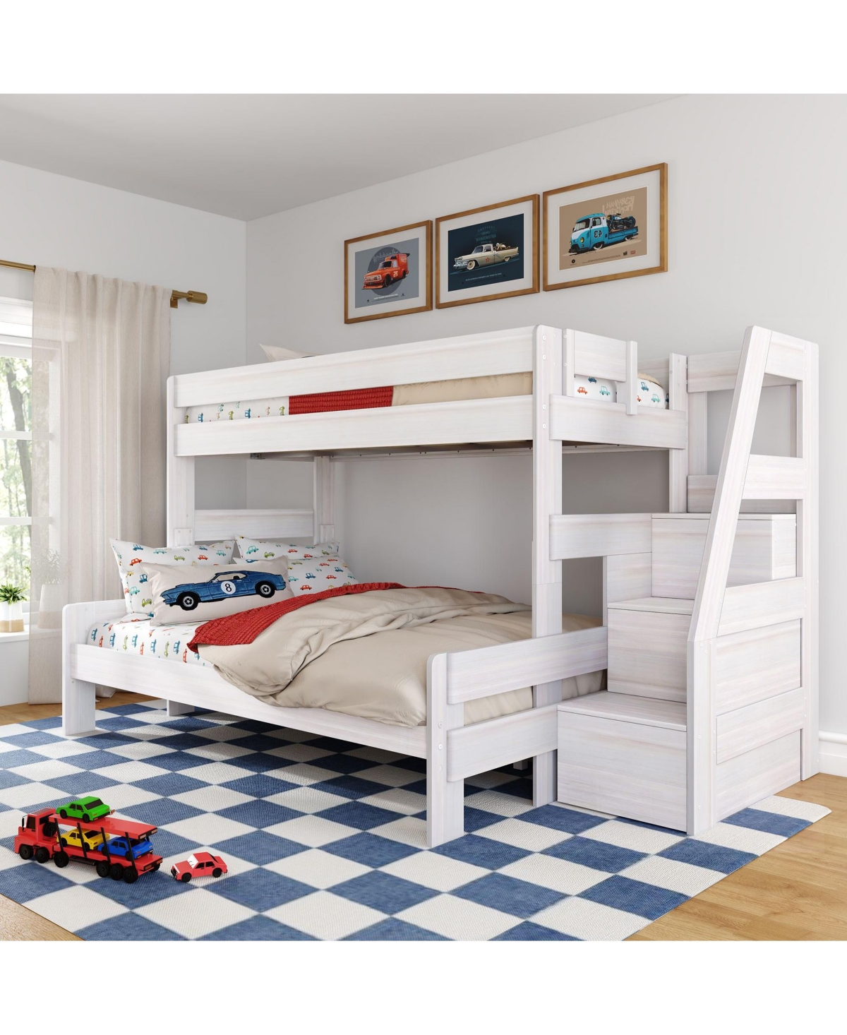 Click here for Max & Lily Modern Farmhouse Twin Xl Over Queen Bun... prices