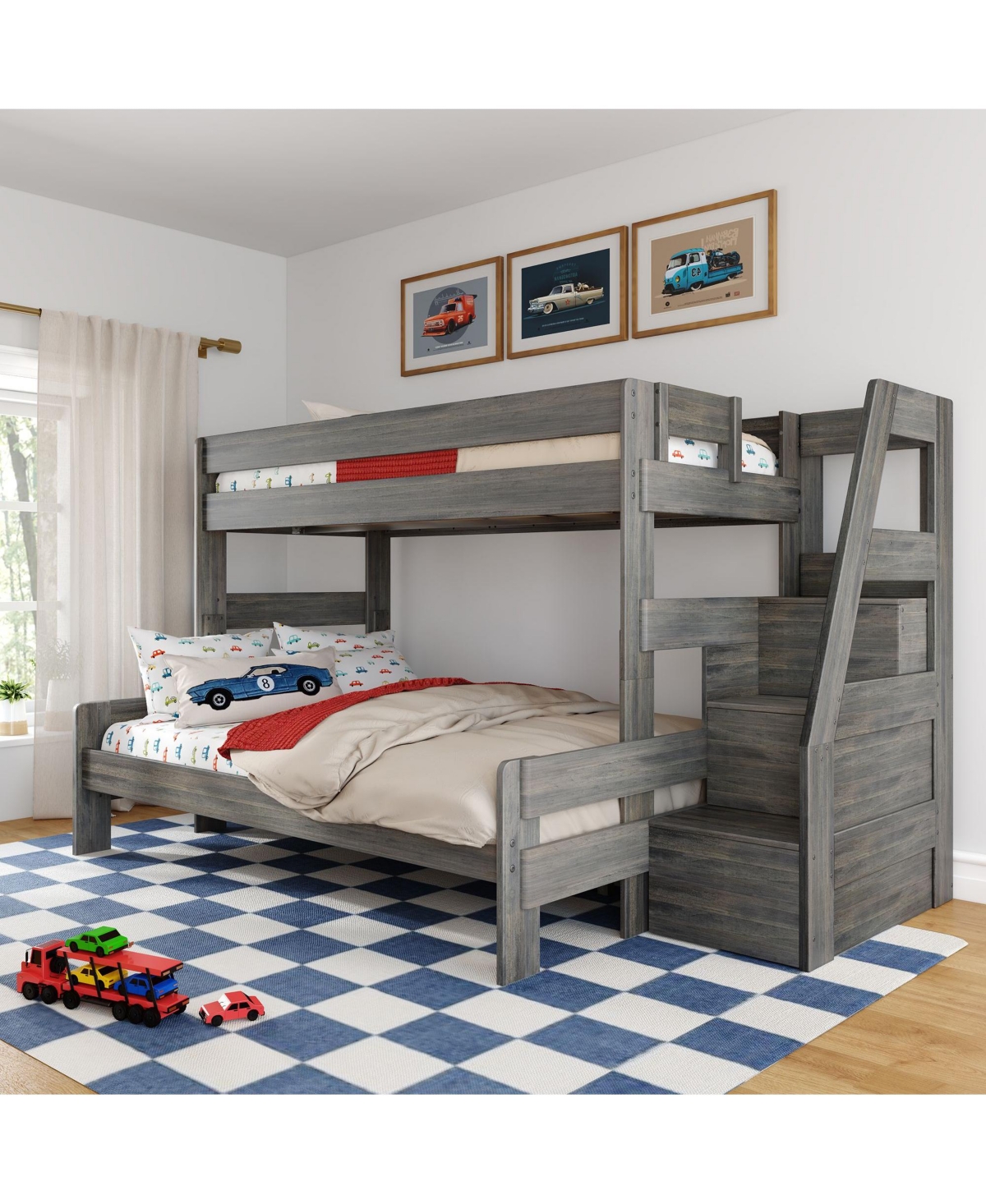 Click here for Max & Lily Modern Farmhouse Twin Xl Over Queen Bun... prices