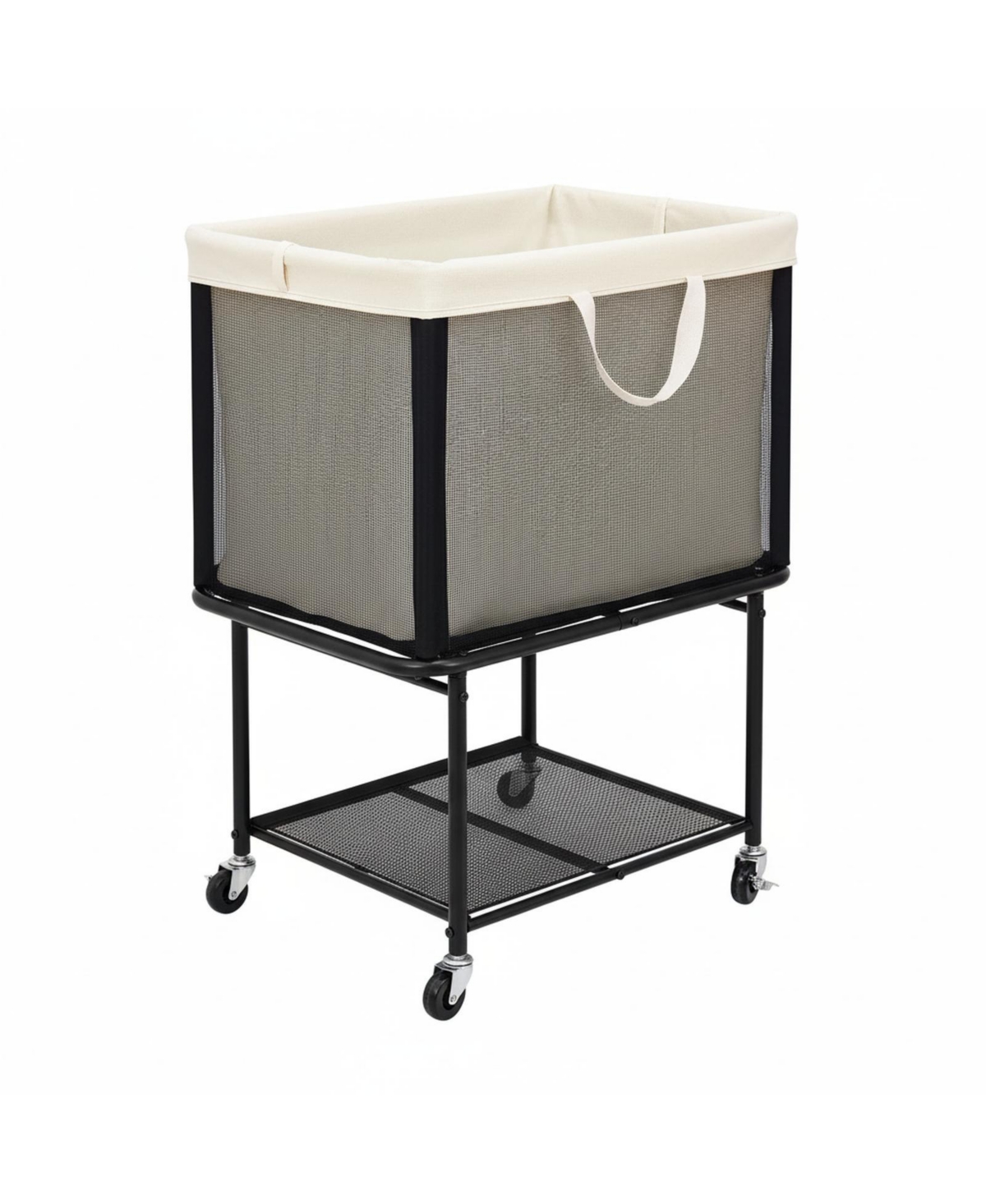 Click here for Yigii 2-Tier Rolling Laundry Hamper with Lockable... prices