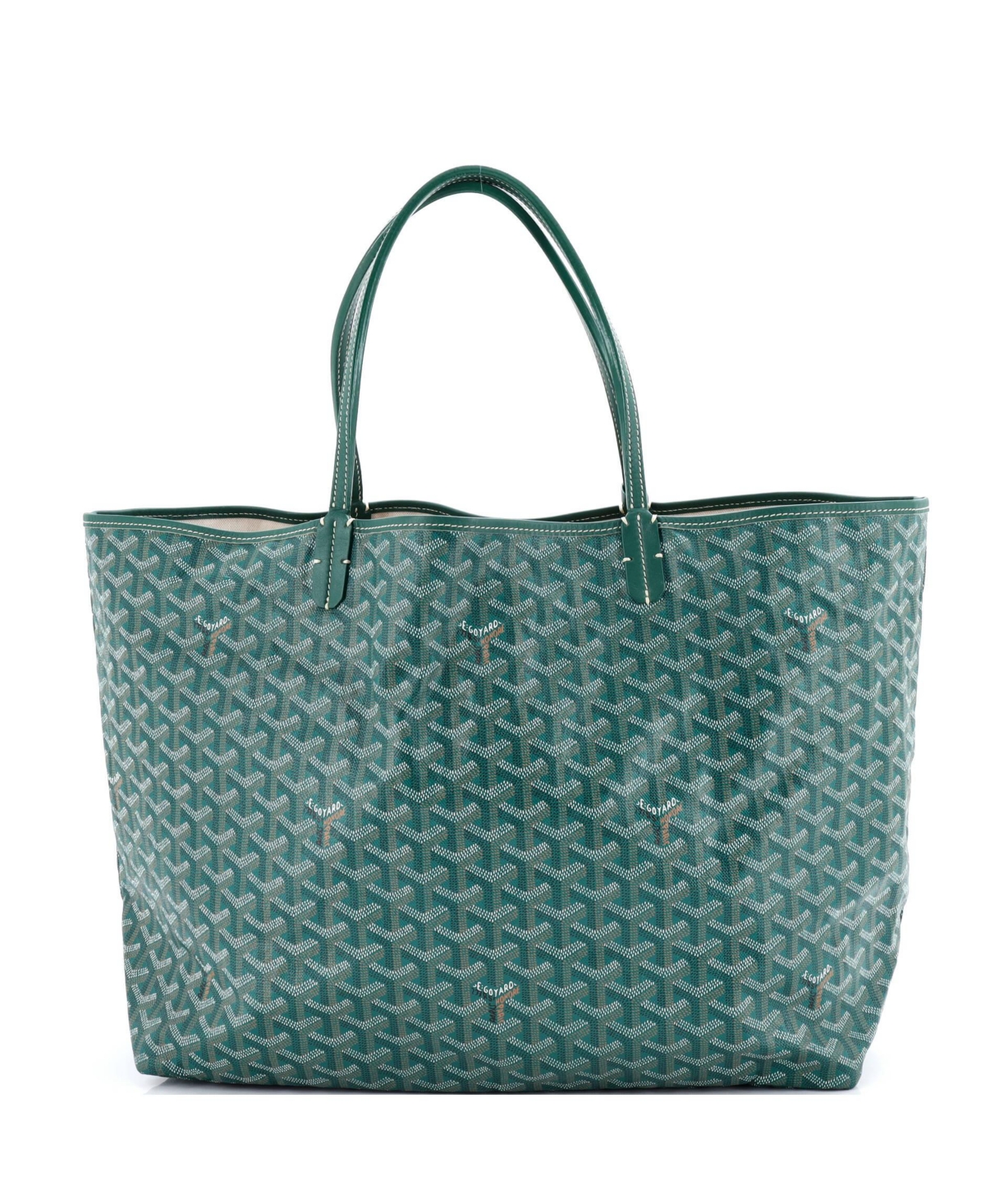 Click here for Pre-Owned Goyard Gm Saint Louis Tote Coated Canvas... prices