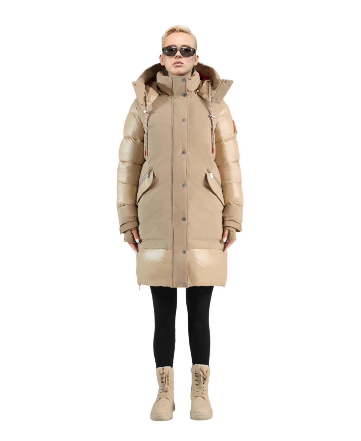 Click here for Alpenhaus Mens Unisex Briere Mixed media Puffer Pa... prices