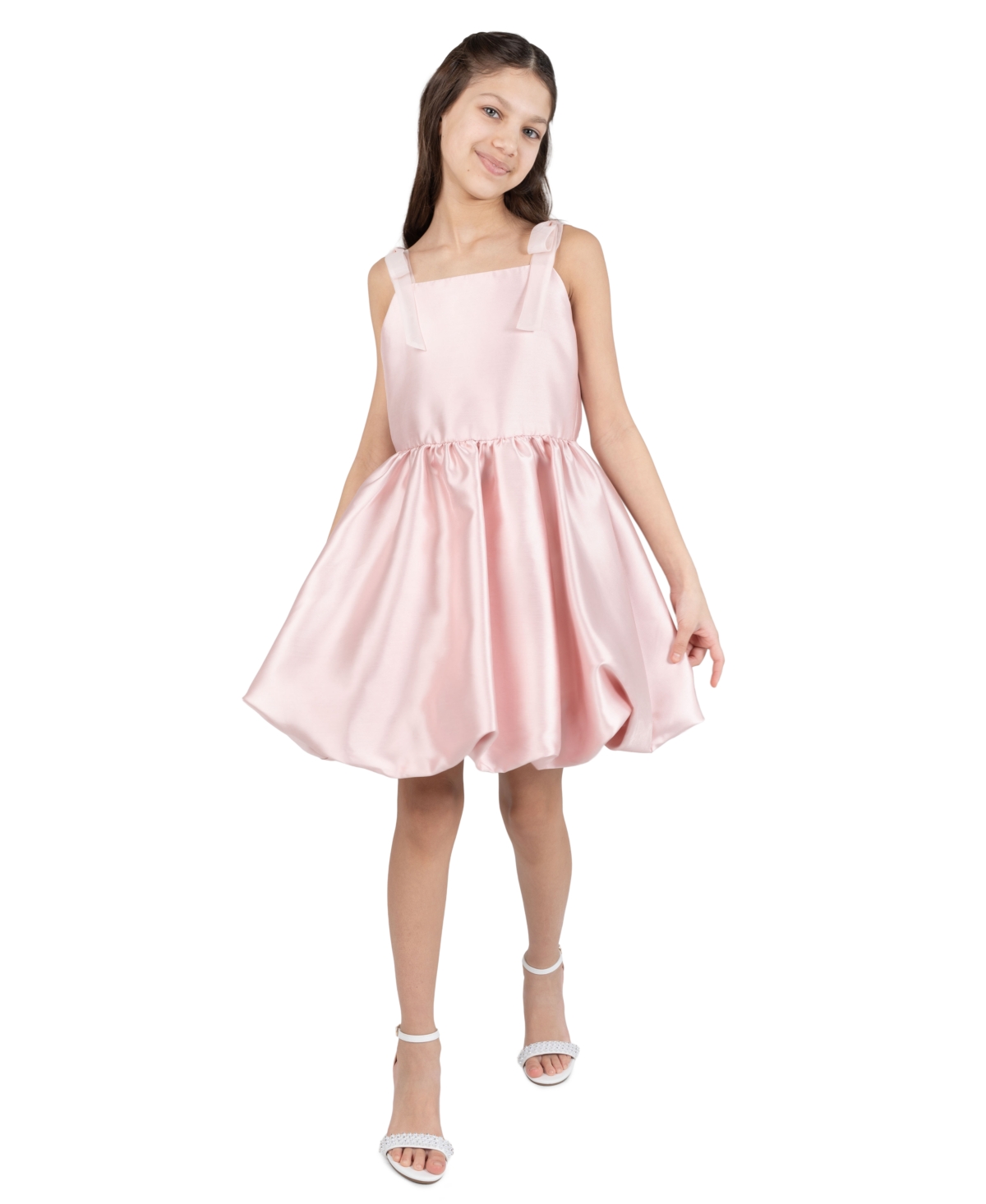 Click here for Rare Editions Girls 7-16 Square-Neck Sleeveless Dr... prices