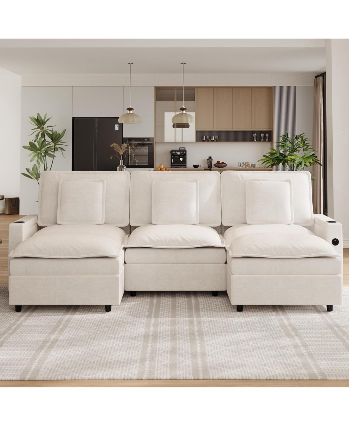 Click here for gaomon Sectional Couches for Living Room  108 Chen... prices