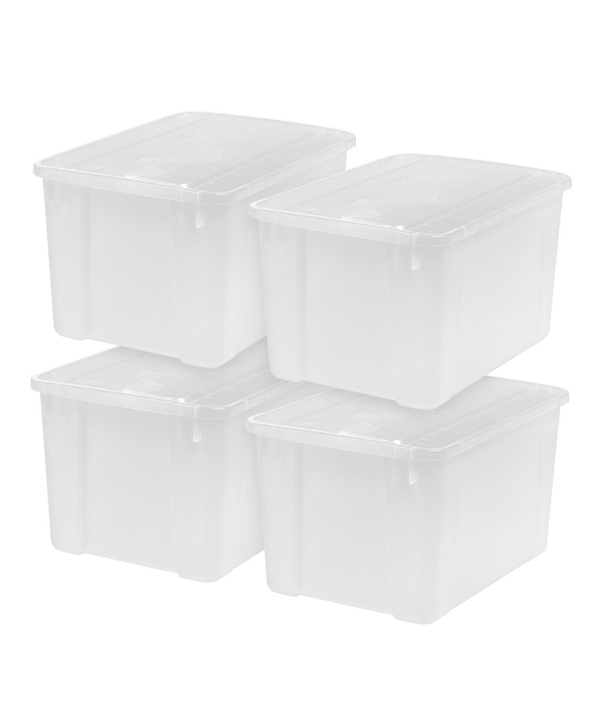 Click here for Iris Usa 50 Quart Clear View Wing-lid Hinged Lid P... prices