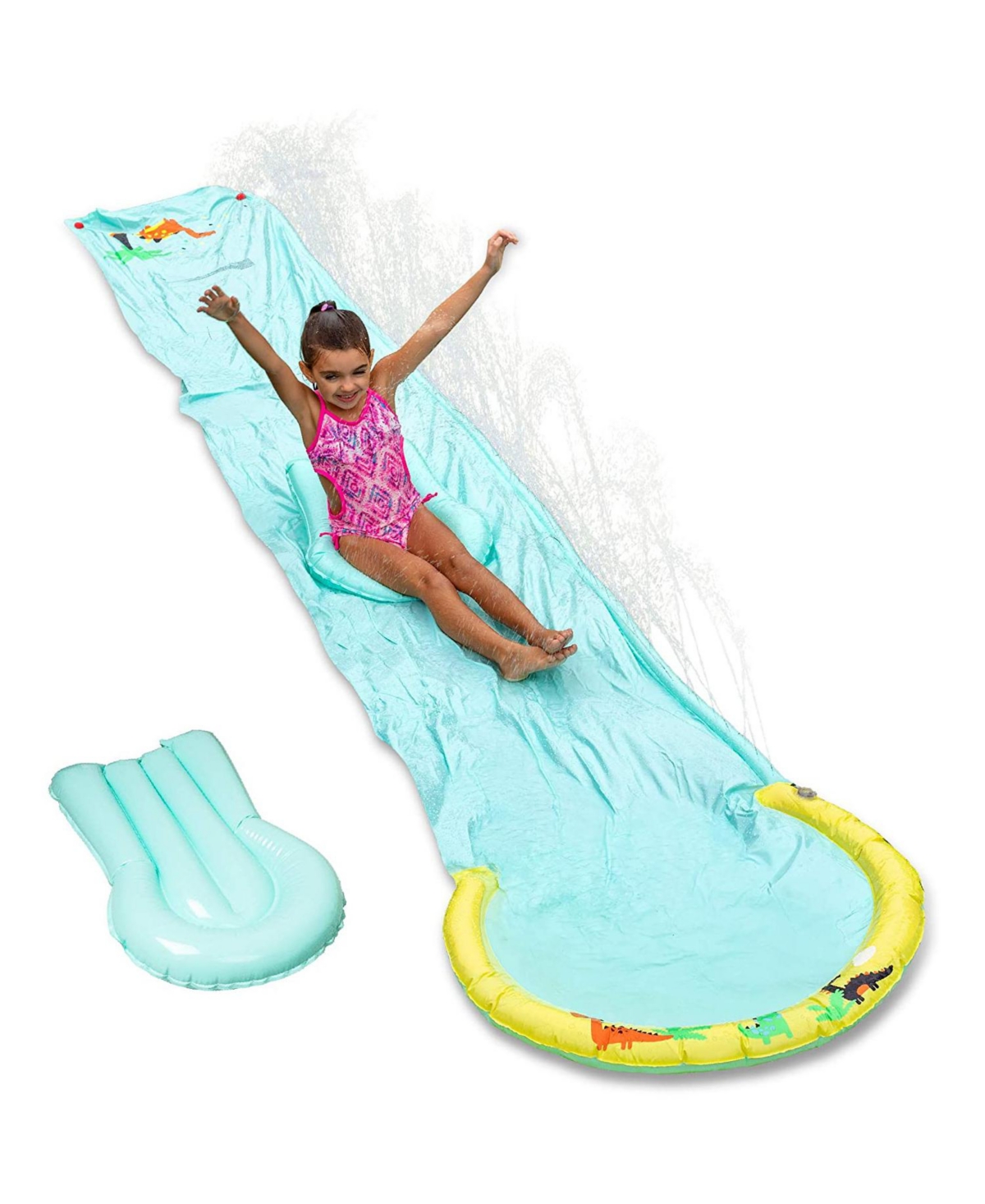 Click here for Hoovy Giant 16 Foot Kids Backyard Water Splash Sli... prices