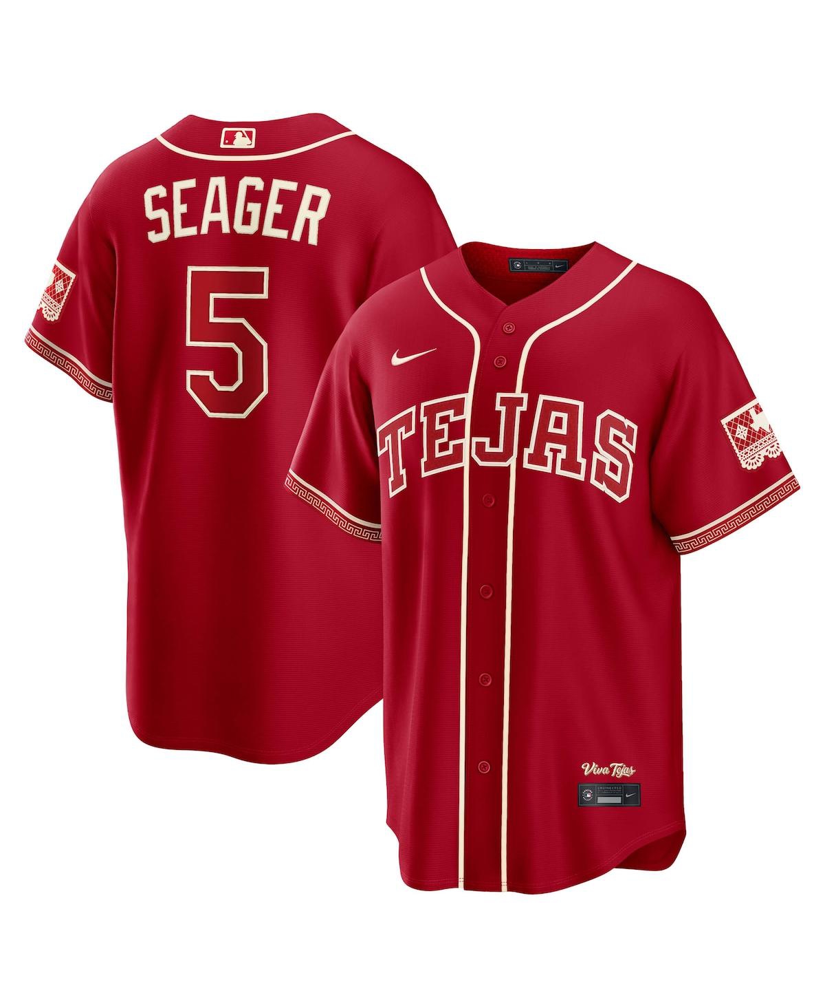 Click here for Nike Mens Corey Seager Red Texas Rangers 2026 City... prices