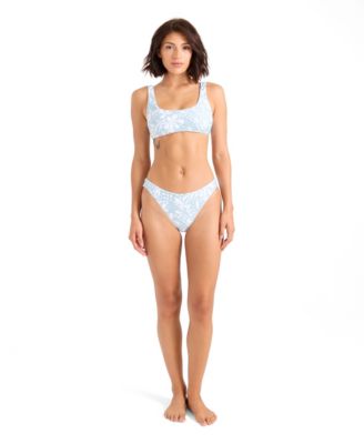 Click here for Volcom Womens Printed Scoop Neck Bikini Top Floral... prices