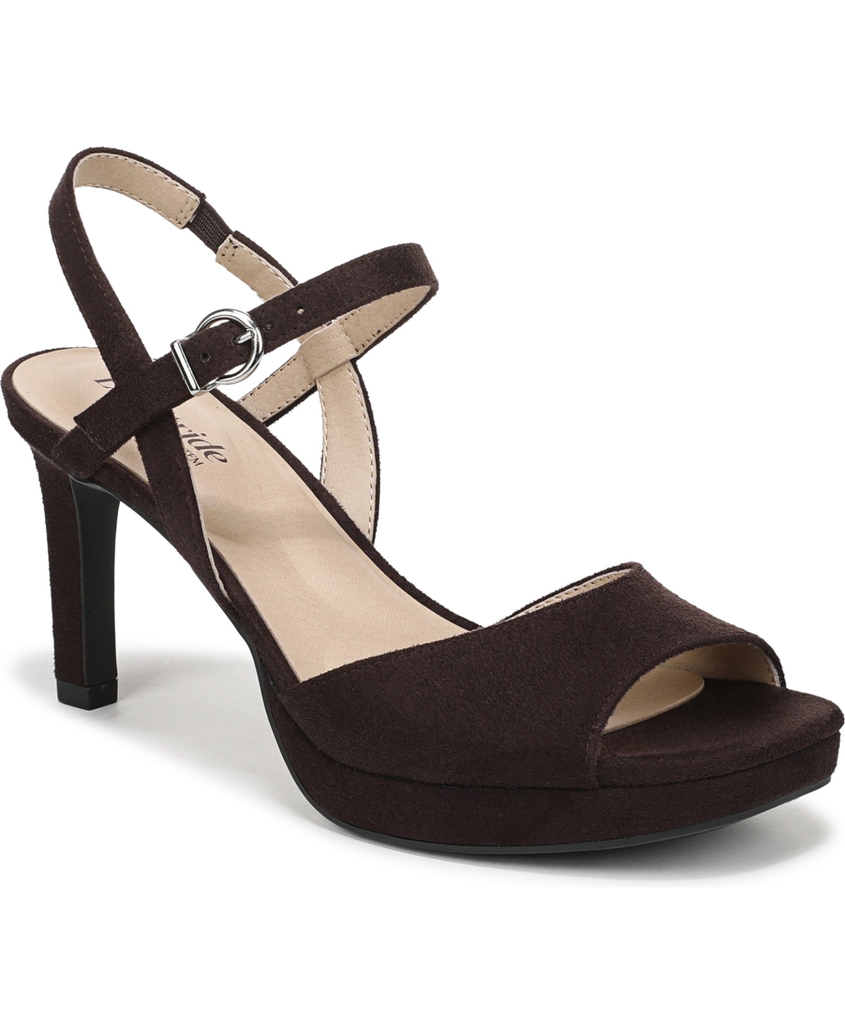 Click here for LifeStride Womens Gwendolyn Strappy Sandals - Dark... prices