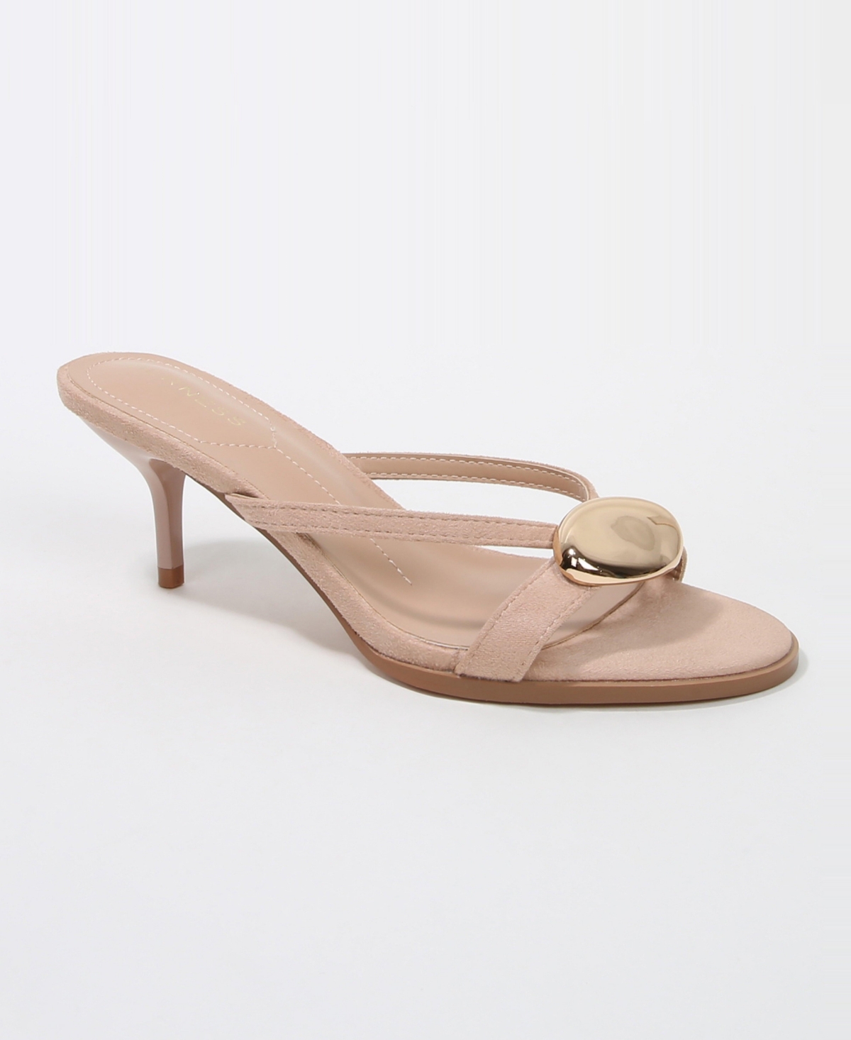 Click here for Berness Womens Royalty Kitten Heel Thong Sandal -... prices