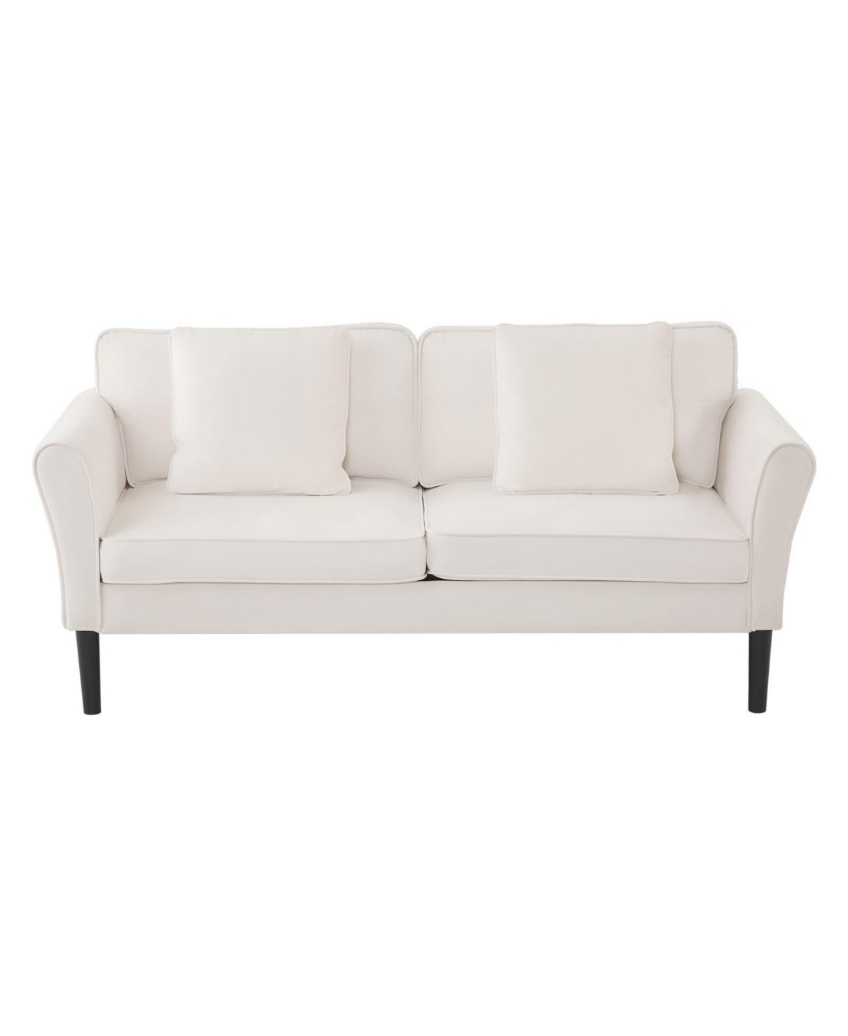Click here for Gouun Velvet 69-Inch Loveseat Sofa with Sinuous Sp... prices
