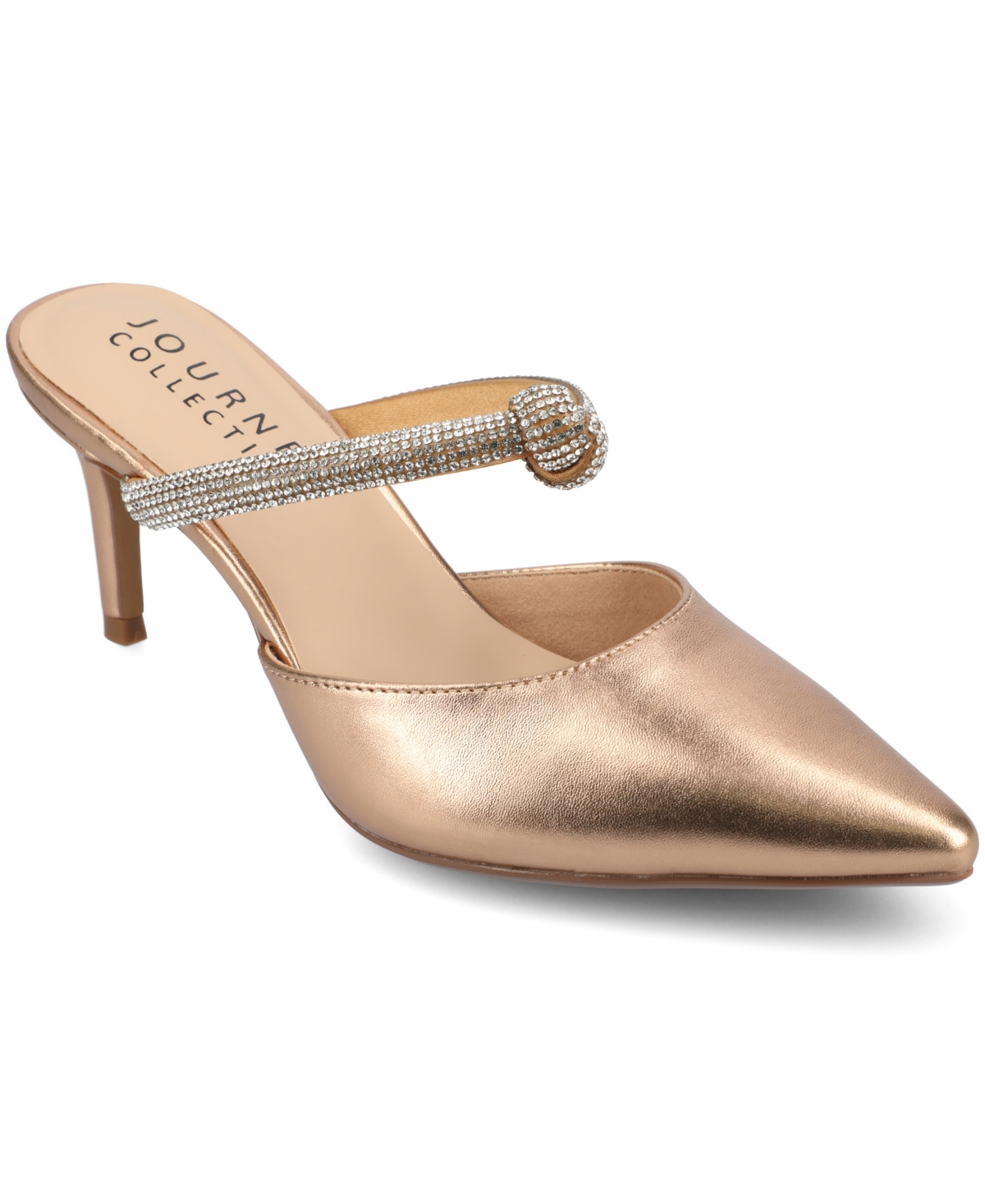 Click here for Journee Collection Womens Lunna Rhinestone Knot Dr... prices