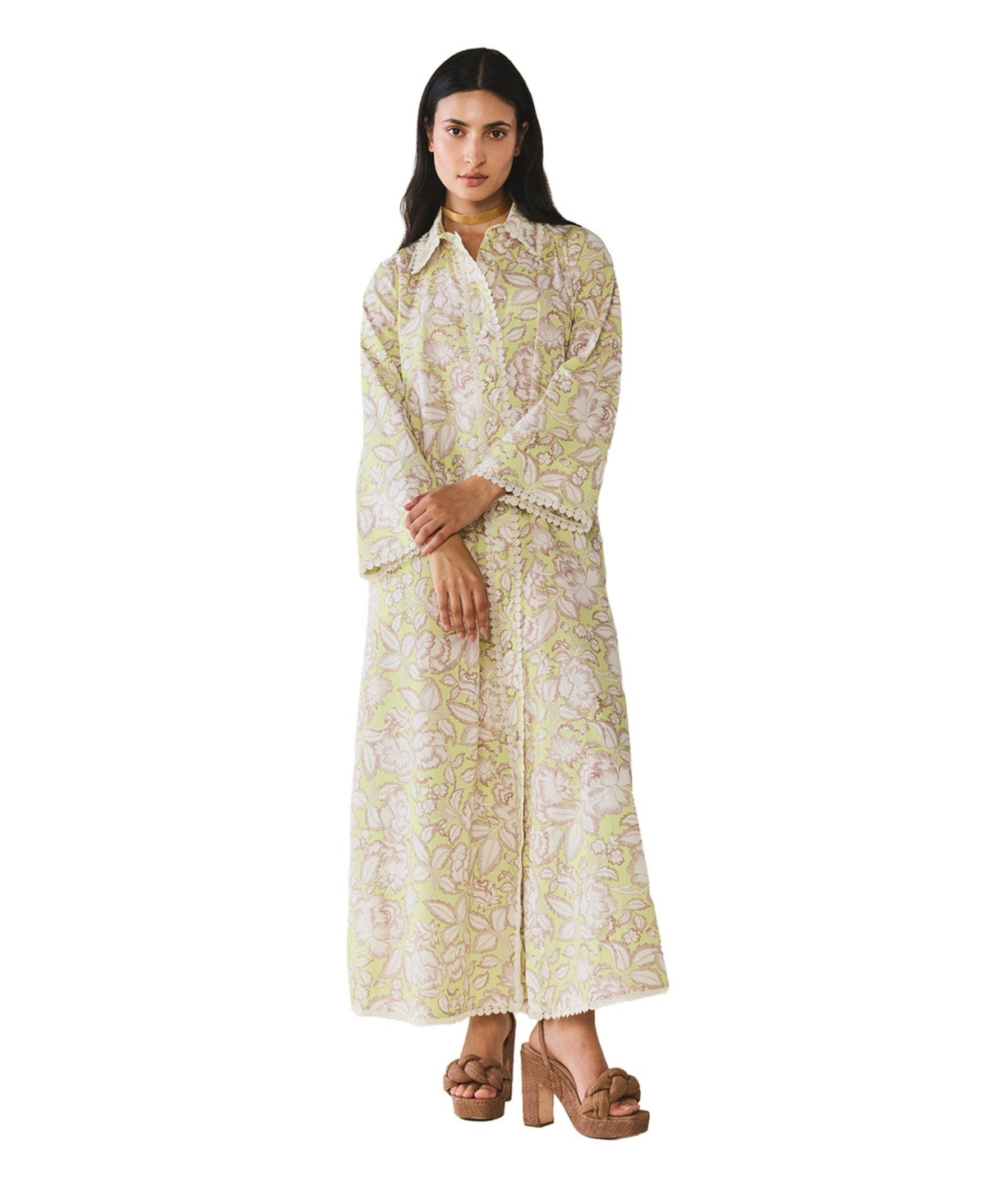 Click here for Eddy Womens Birdie Dress - Lucca green prices