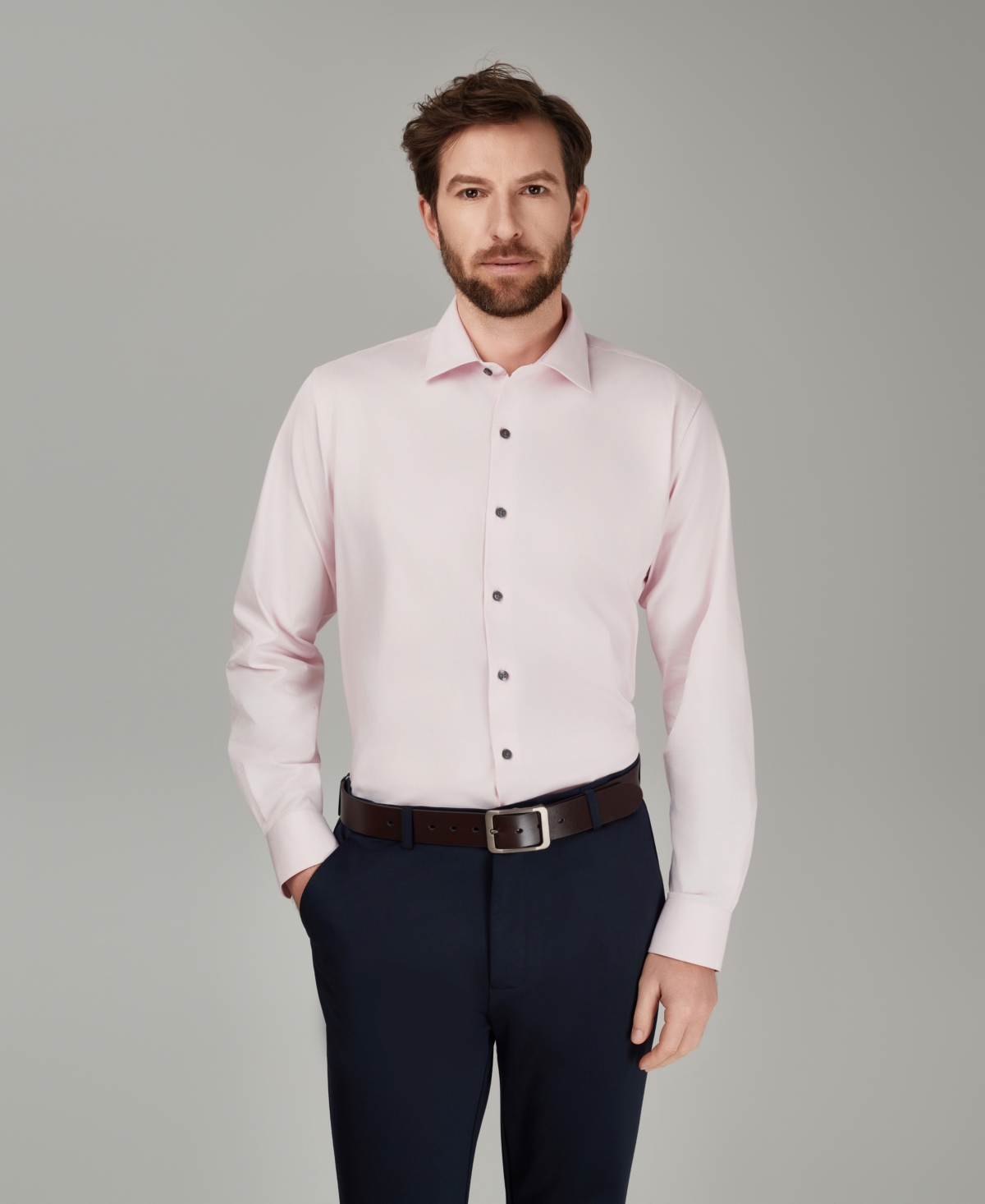 Click here for Alfani Mens Regular Fit Solid Dress Shirt  Macys E... prices