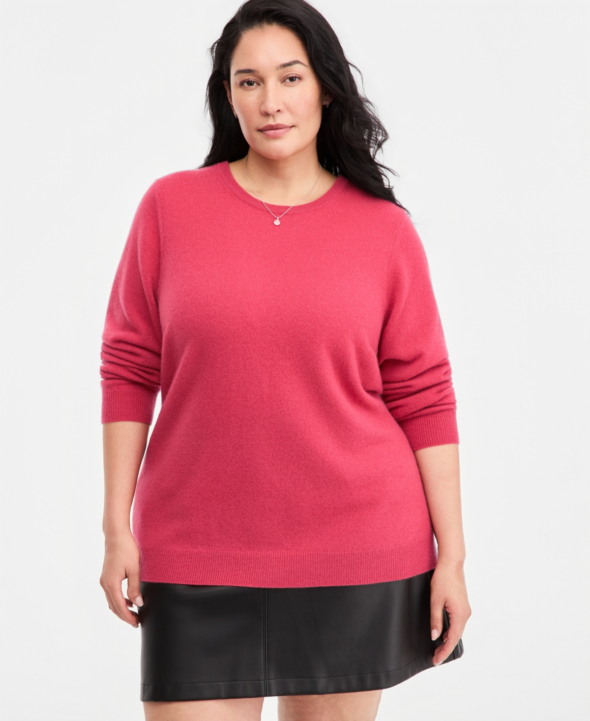 Click here for Charter Club Plus Size 100 Cashmere Crewneck Sweat... prices