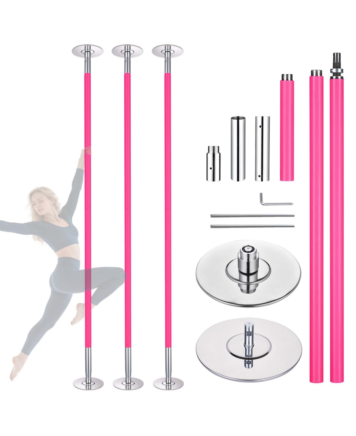 Click here for Yescom 3 Pack 9.25 Ft Silicone Spinning Static Dan... prices