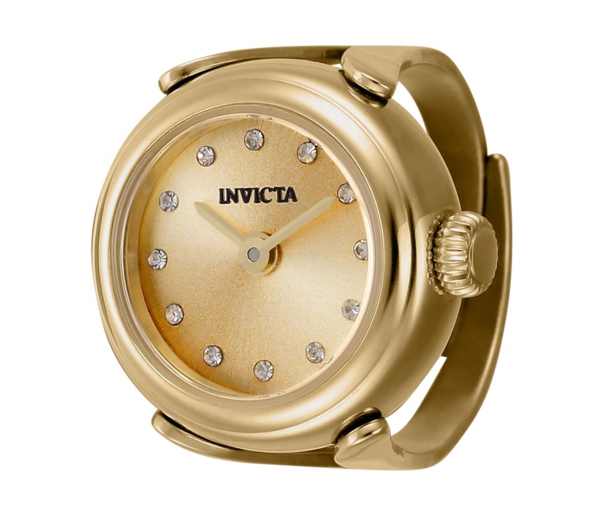 Click here for Invicta Womens 44483 Mini Quartz 2 Hand Dial Ring... prices