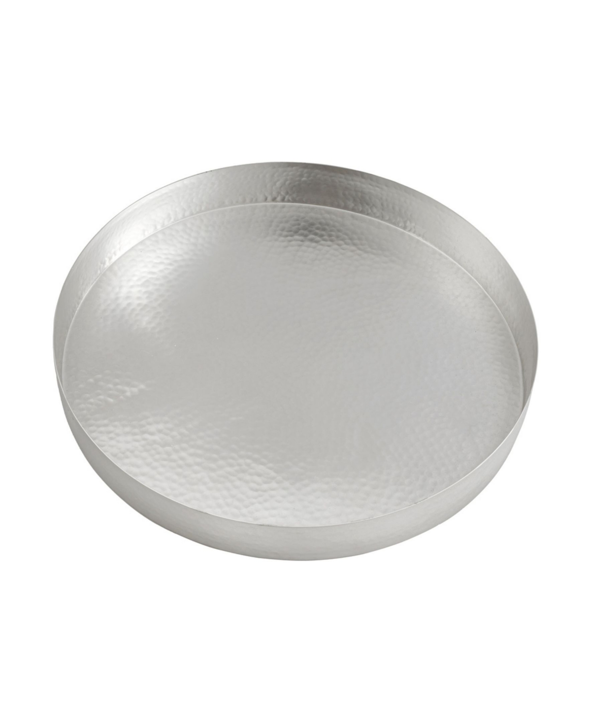 Click here for Godinger Temari Hammered 13 Round Serving Tray - S... prices