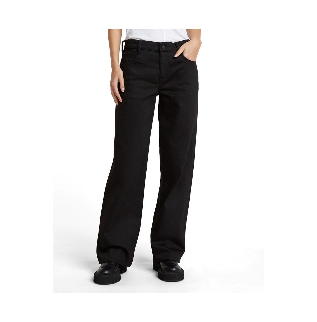 Click here for G-Star Womens Judee Loose Jeans - Pitch black prices