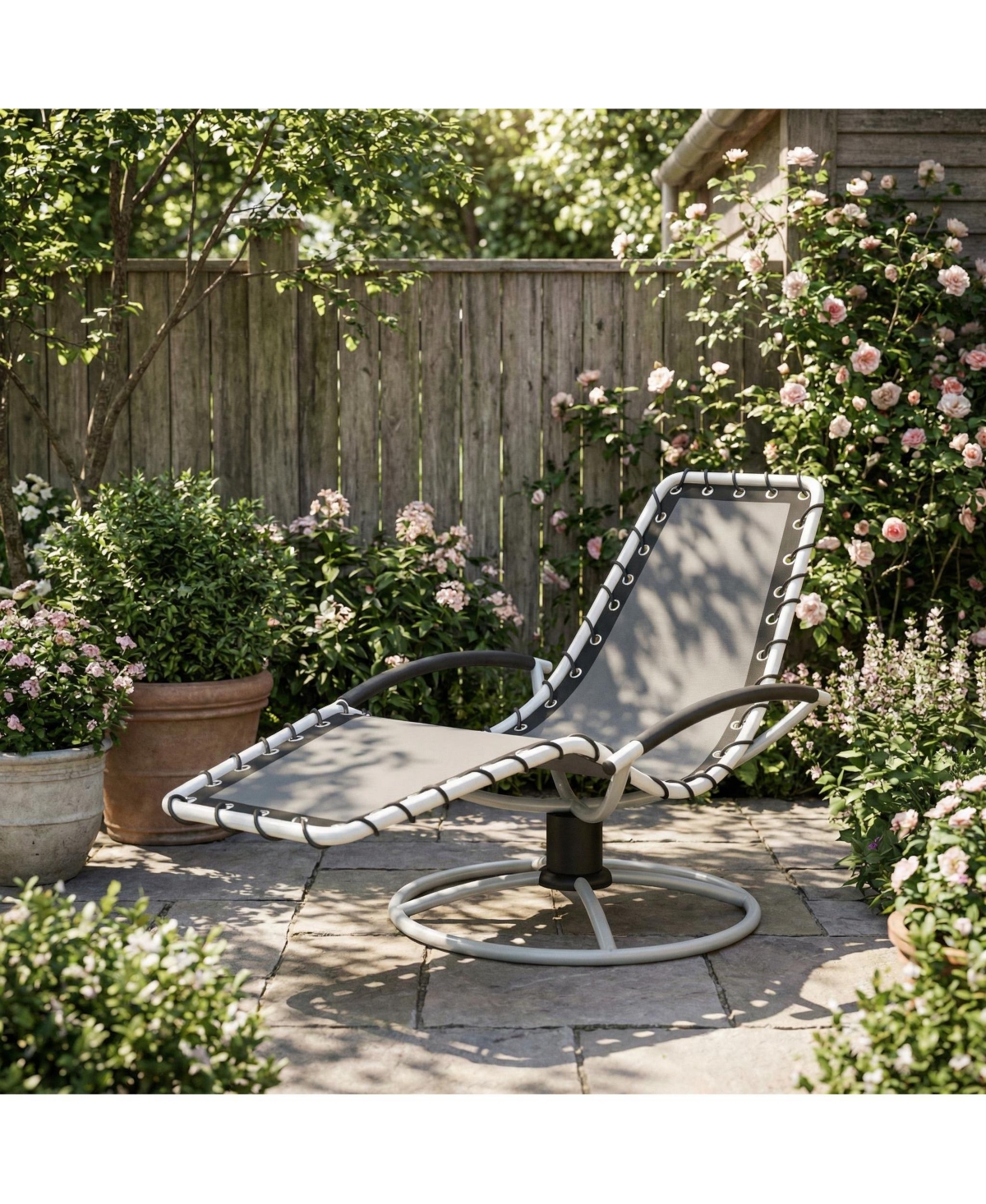 Click here for Homfan 360degree(s) Rotating Patio Chaise Lounge C... prices
