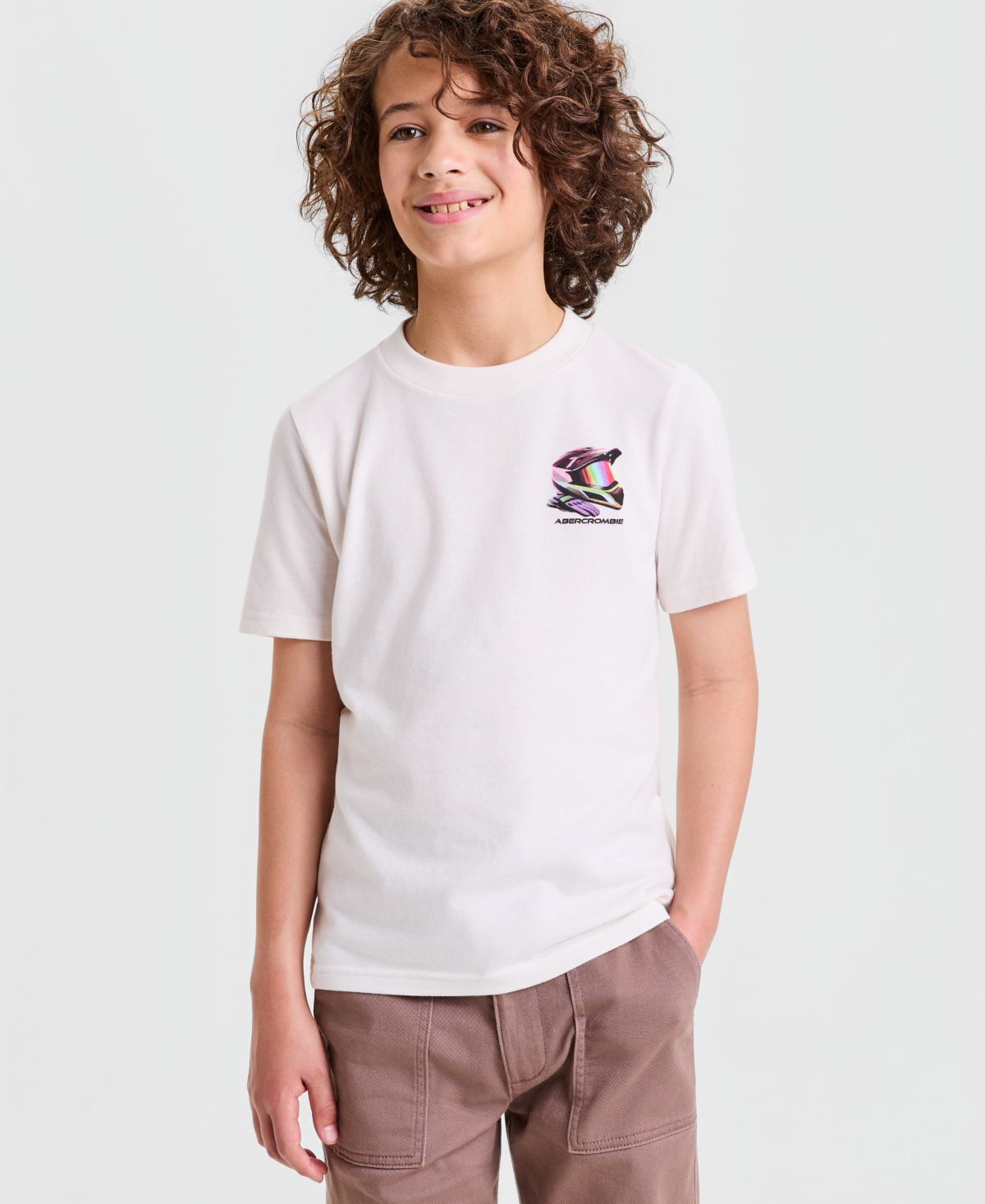 Click here for abercrombie kids Boys 8-20 Racing Helmet Tee - Jet... prices