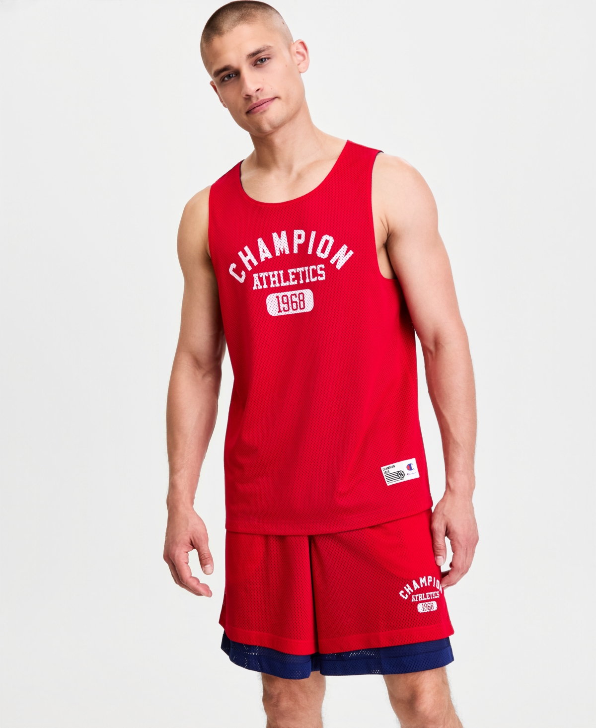 Click here for Champion Mens Gridiron Reversible Crewneck Tank To... prices