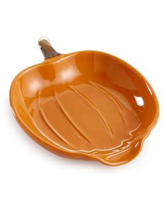 Martha Stewart Collection Figural Pumpkin Spoon Rest, Created for Macy ...