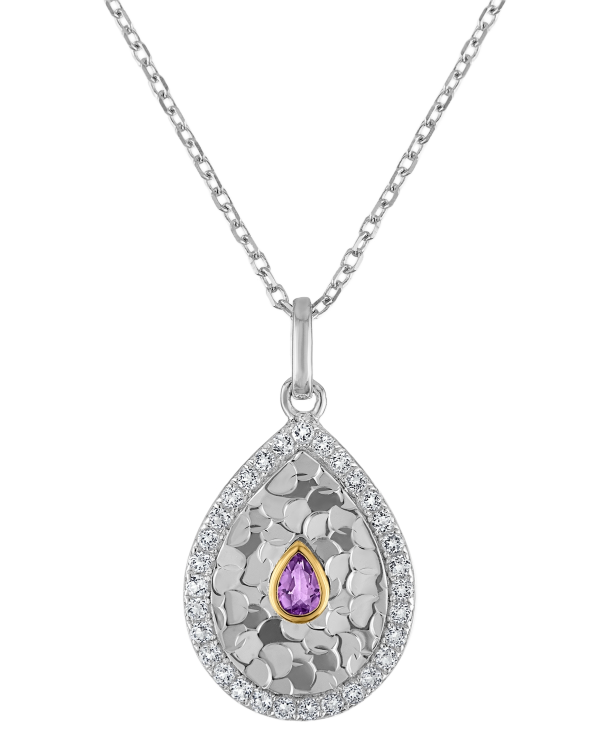 Click here for Macys Amethyst (1/20 ct. t.w.) & White Topaz (1/6... prices