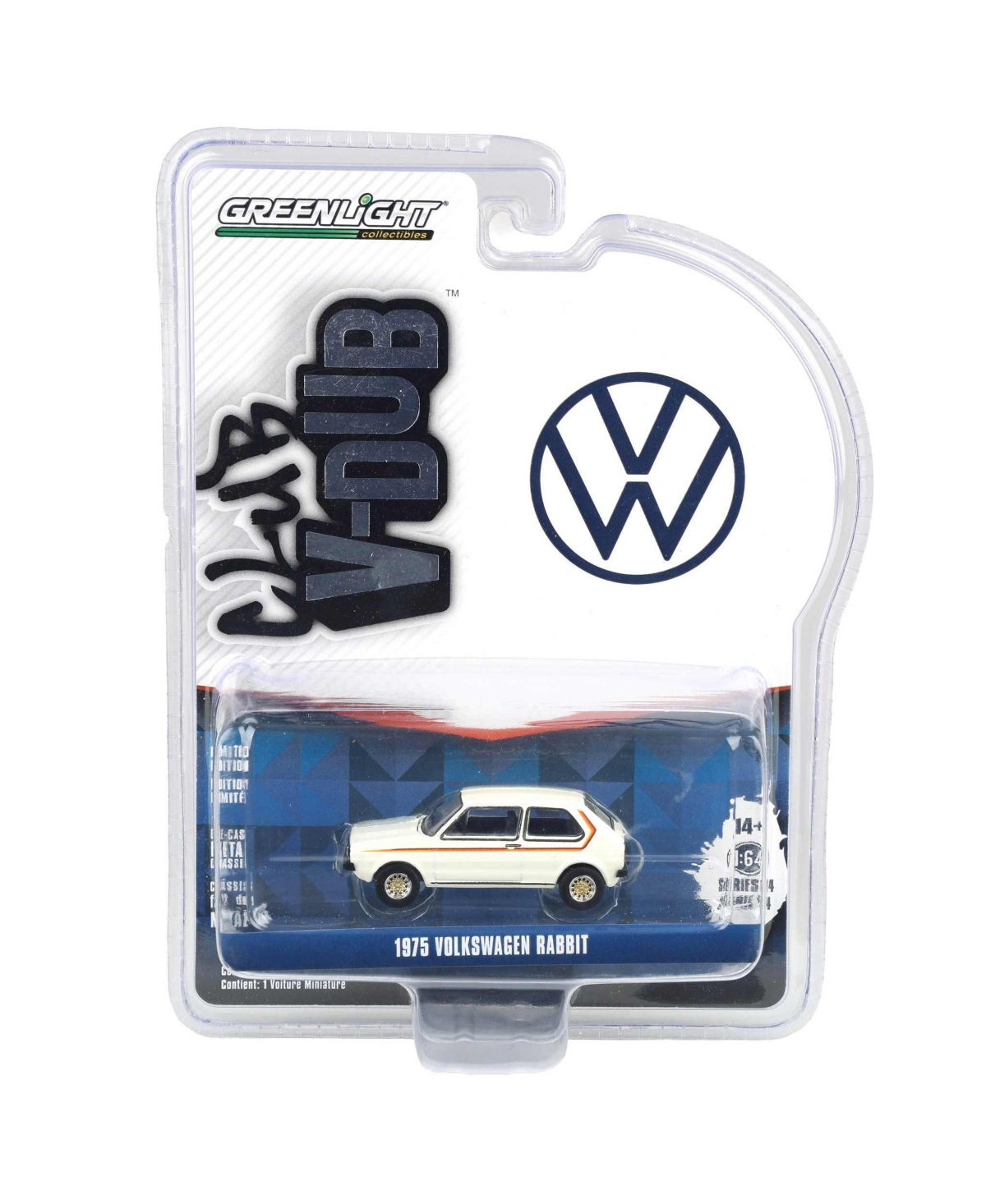 Click here for Greenlight 1/64 1975 Volkswagen Rabbit  Pastel   C... prices