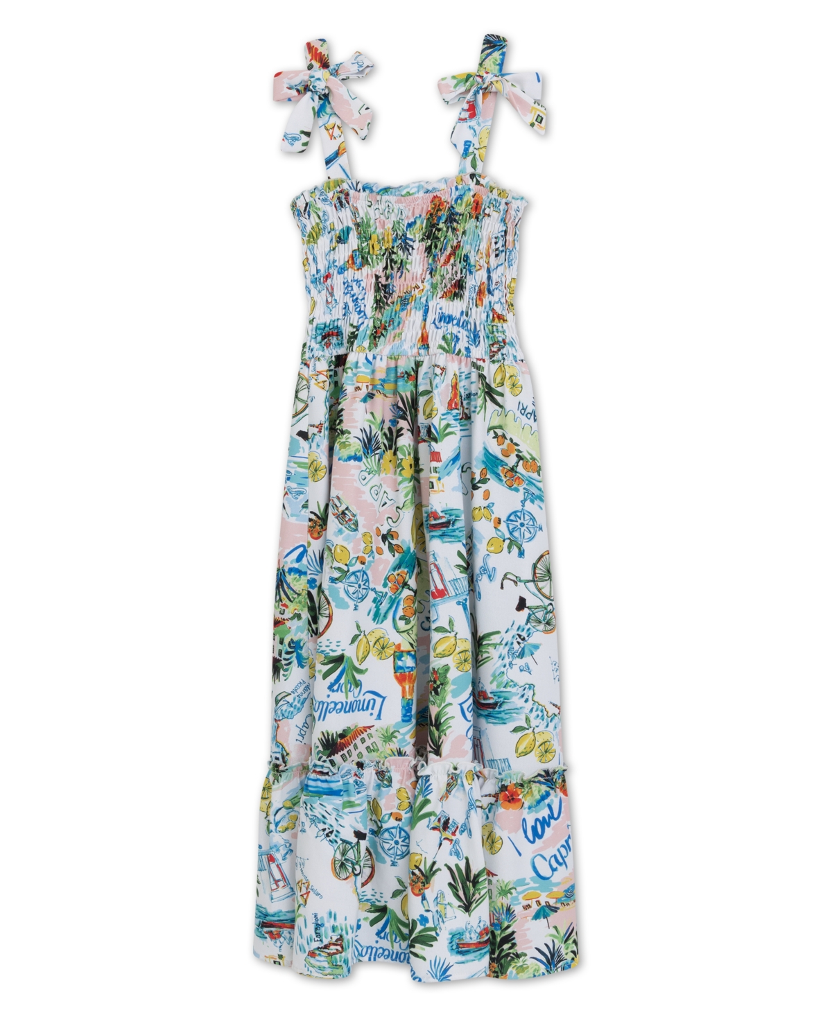 Click here for Speechless Girls 7-16 Smocked Bodice Dress - White prices