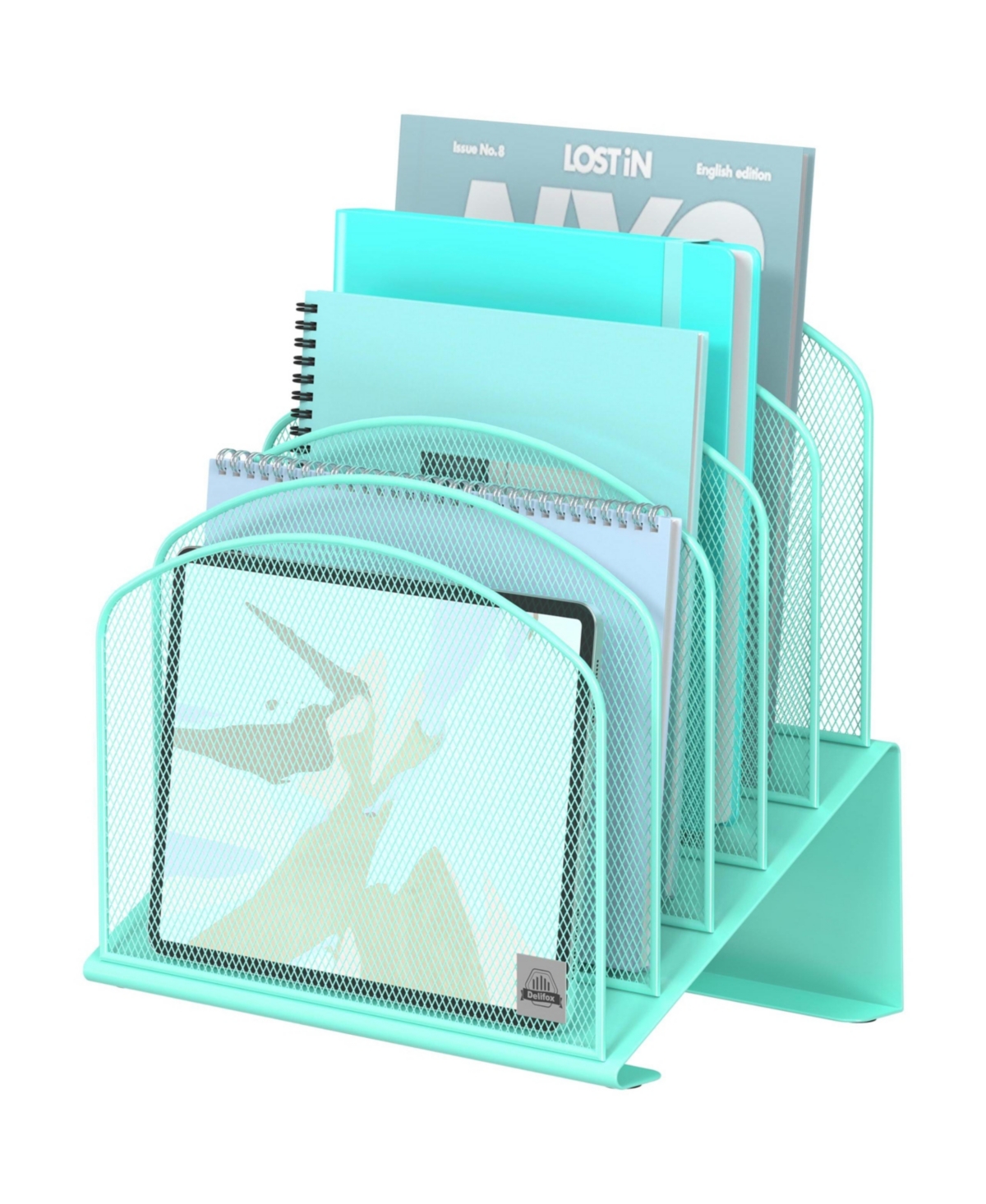 Click here for Gnuadz Inclined Desk File Organizer Metal Rack Sor... prices