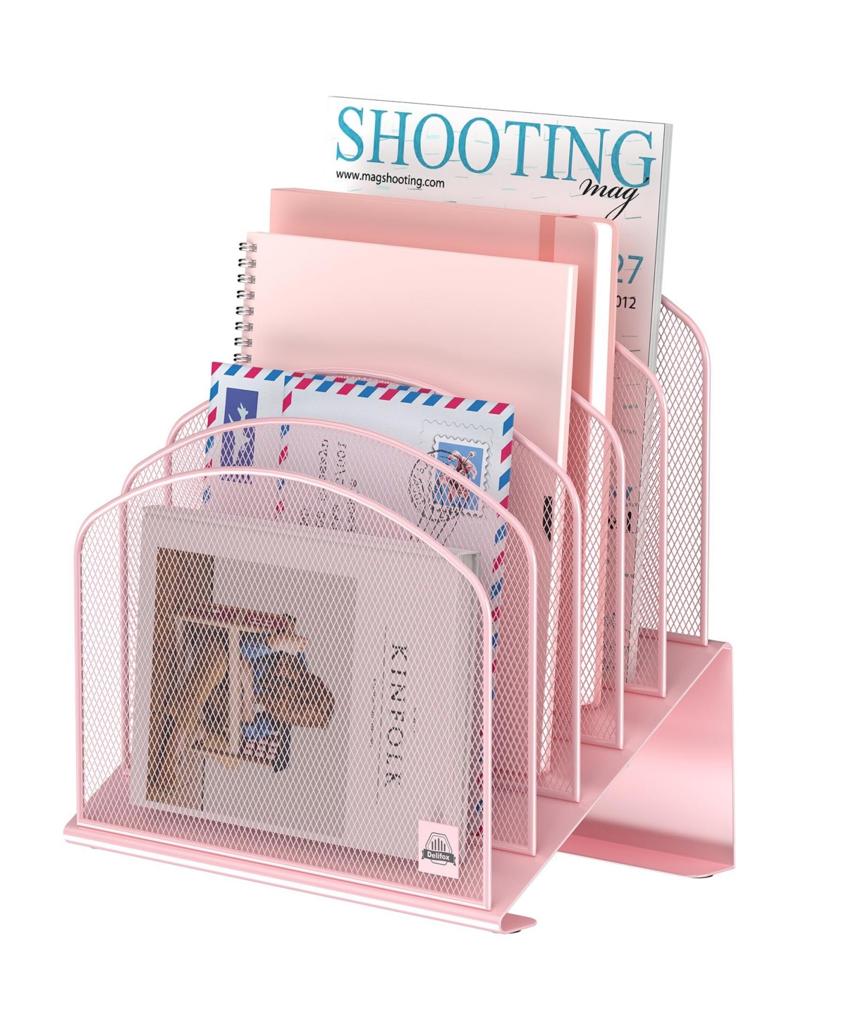 Click here for Gnuadz Inclined Desk File Organizer Metal Rack Sor... prices