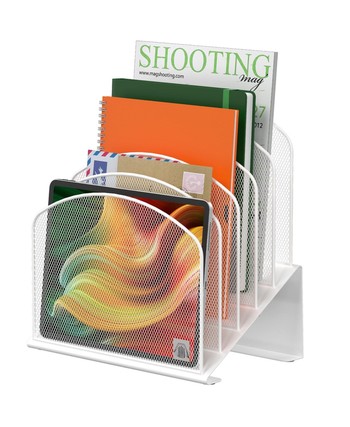 Click here for Gnuadz Inclined Desk File Organizer Metal Rack Sor... prices