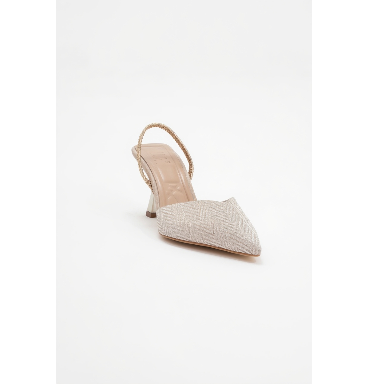 Click here for Prologue Shoes Womens Renos Pointed Toe Pump - Gol... prices