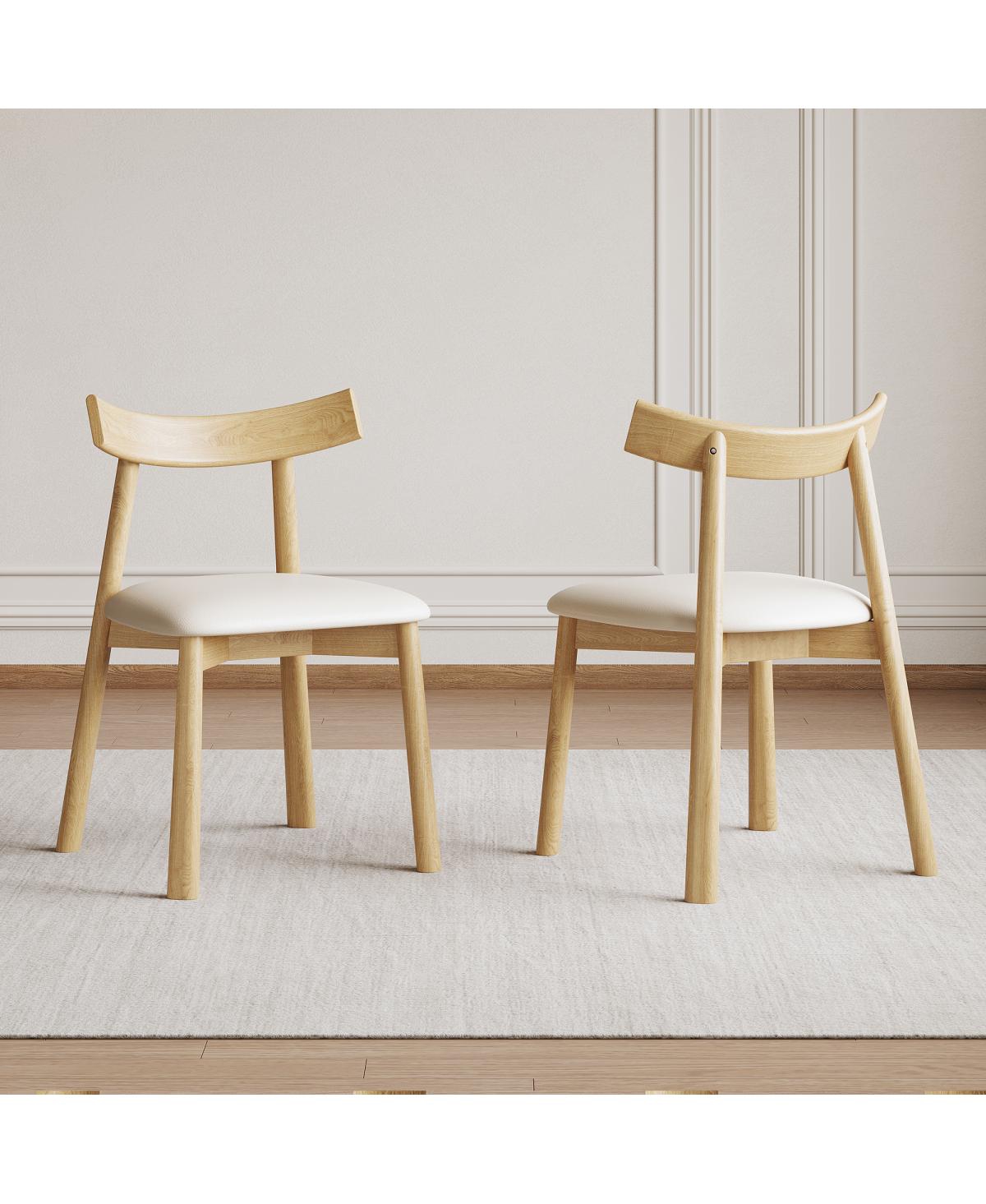 Click here for Streamdale Furniture Modern Wood Dining Chairs wit... prices