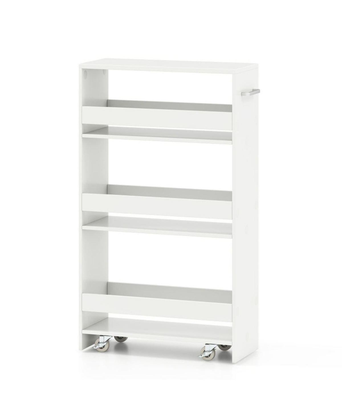 Click here for Gouun 4-Tier Slim Rolling Kitchen Cart with Open S... prices