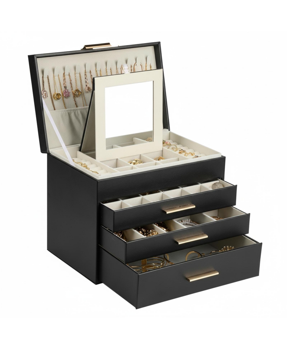 Click here for Yigii 5 Layer Jewelry Organizer Box with Necklace... prices