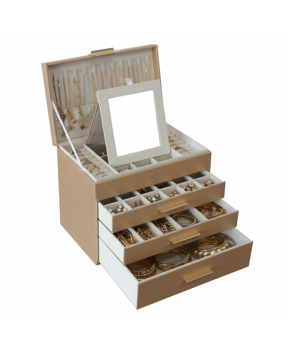 Click here for Yigii 5 Layer Jewelry Organizer Box with Necklace... prices