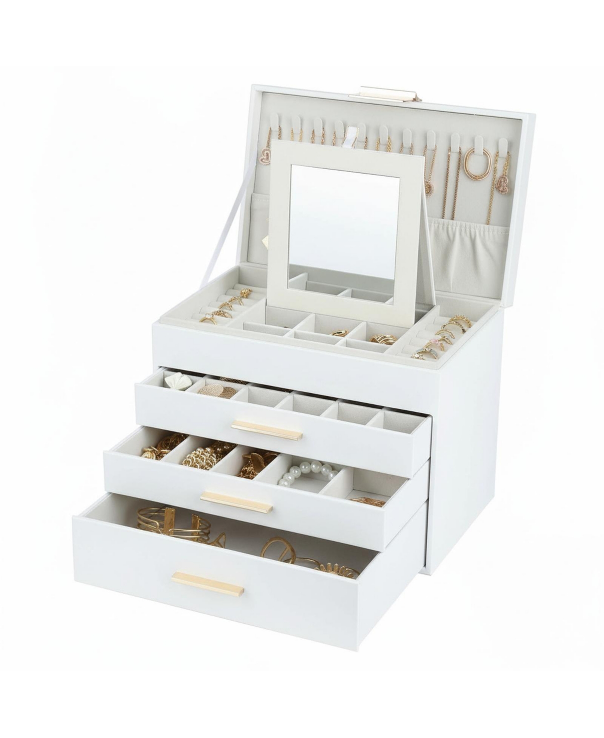 Click here for Yigii 5 Layer Jewelry Organizer Box with Necklace... prices