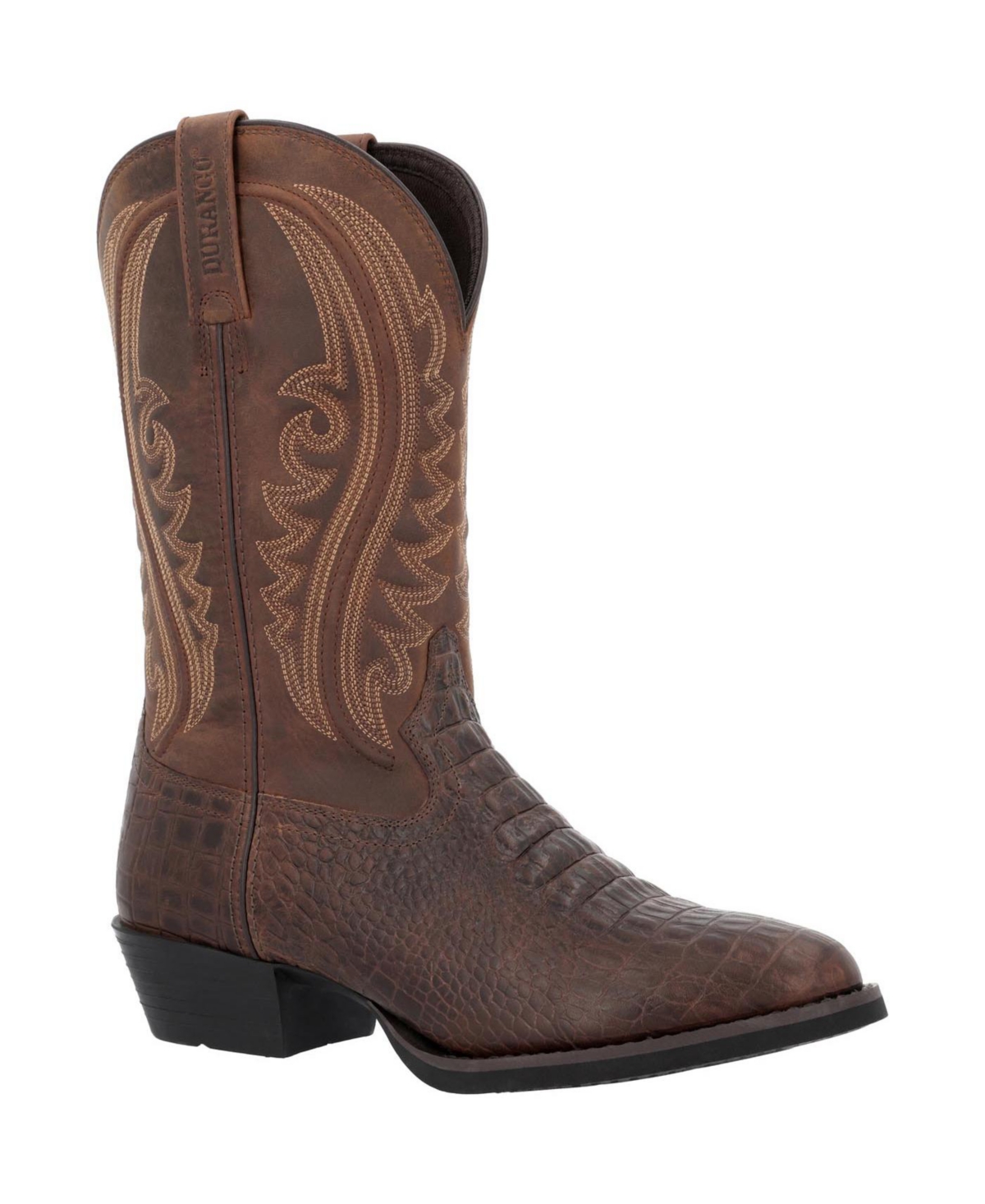 Click here for Durango Mens Shyloh Western Boot - Cigar croco and... prices