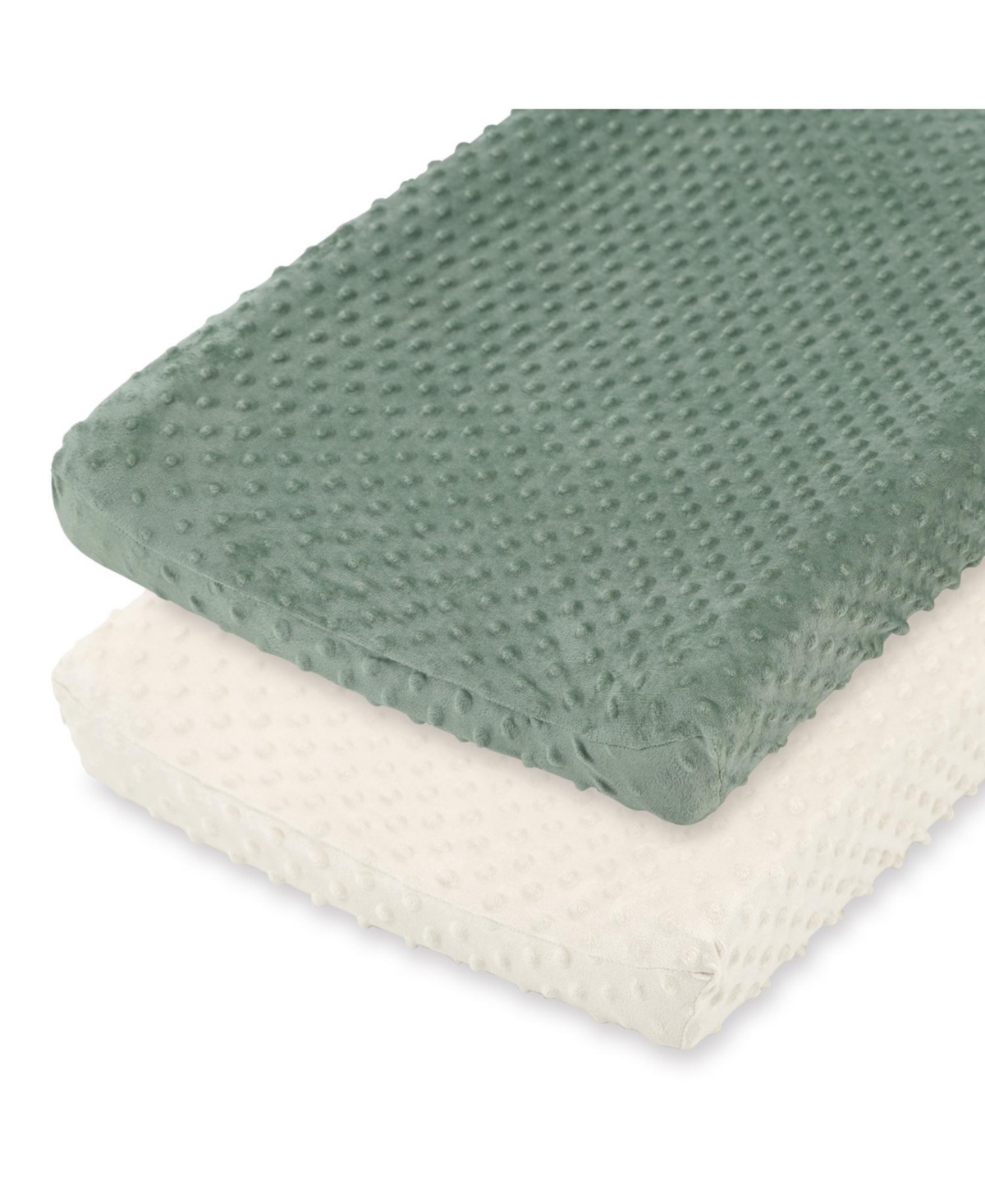 Click here for The Peanutshell Minky Dot Sage Ultra Soft Baby Mat... prices