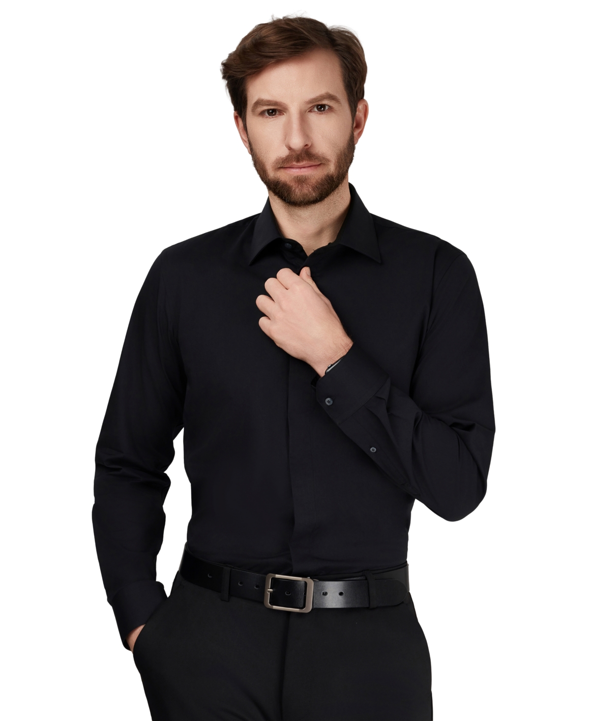 Click here for Alfani Mens Slim-Fit Spread-Collar Shirt  Macys Ex... prices
