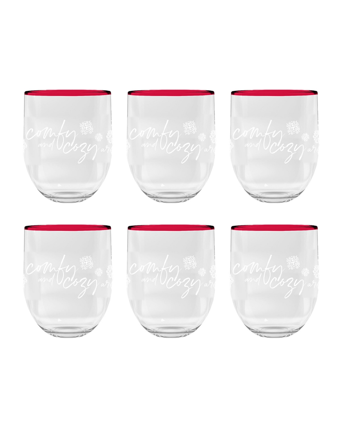 Click here for Abode Homewares Holiday Cozy Stemless  15oz. Premi... prices