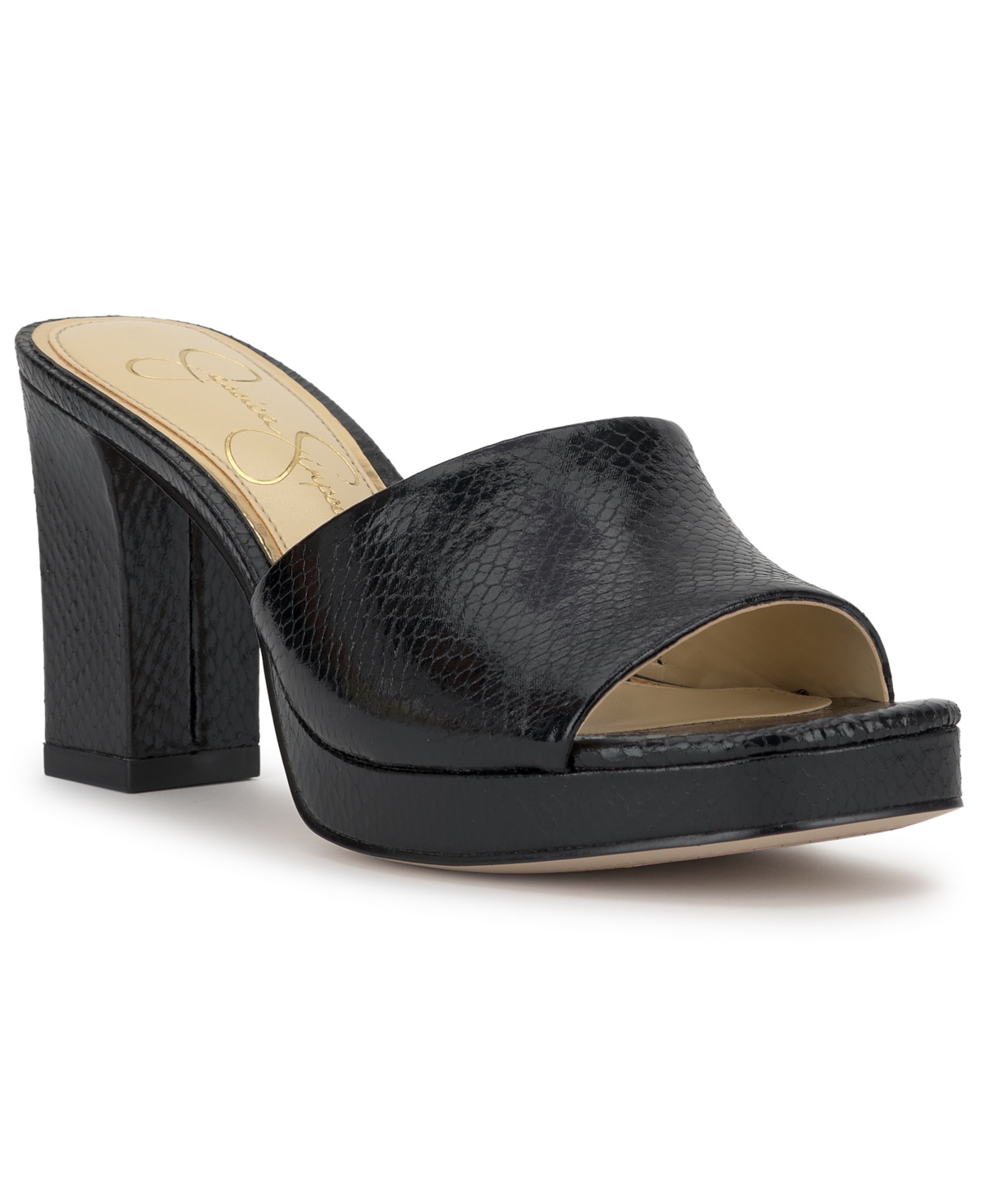 Click here for Jessica Simpson Womens Elyzza Block Heel Dress San... prices