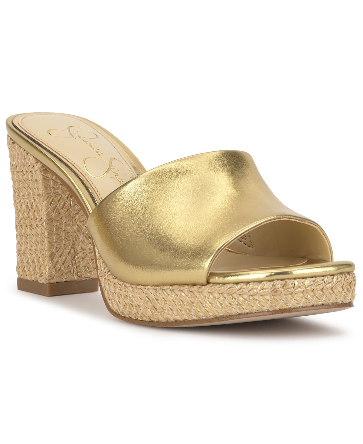 Click here for Jessica Simpson Womens Elyzza Block Heel Dress San... prices