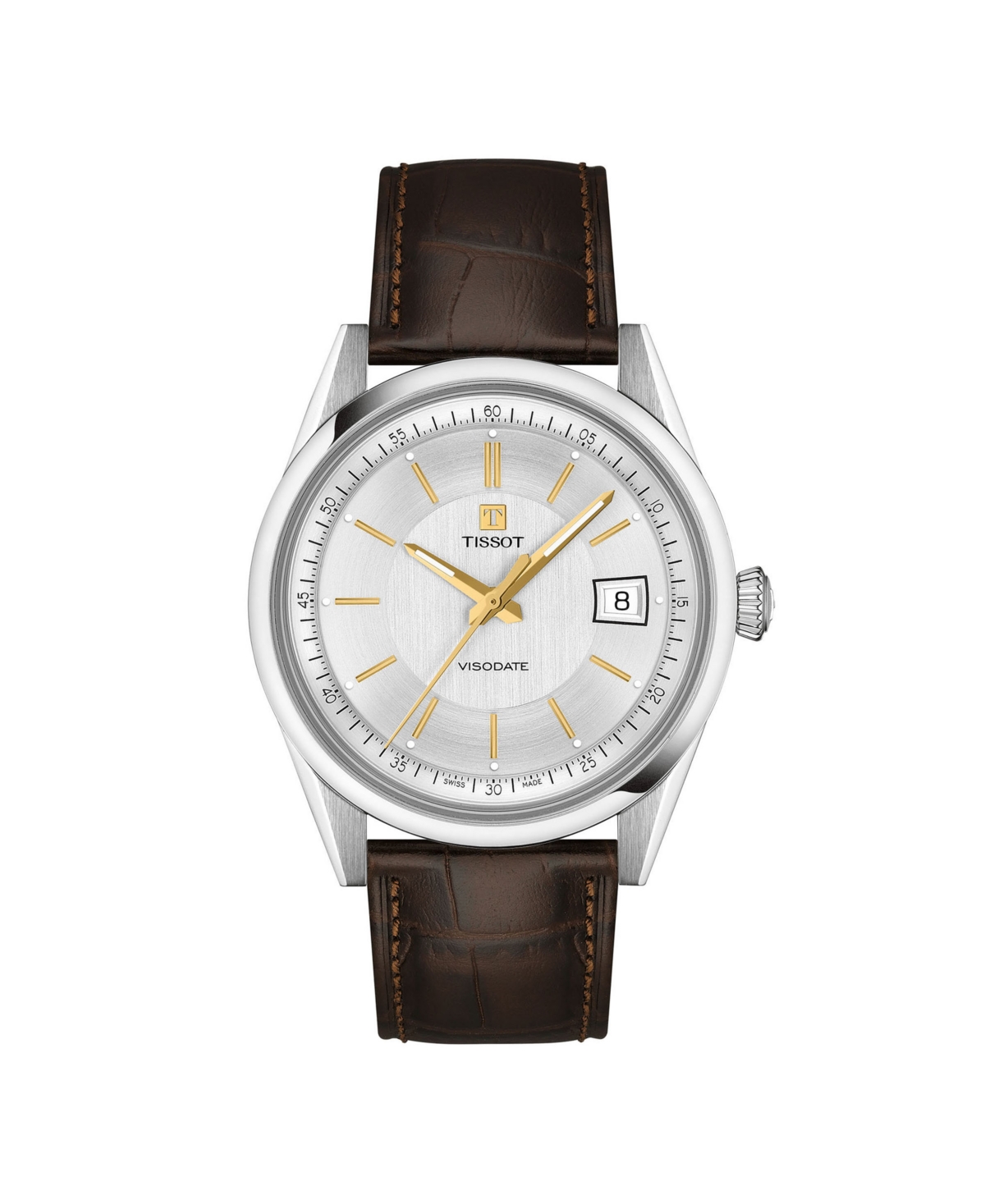 Click here for Tissot Unisex Round Silver Stainless Steel Watch 3... prices