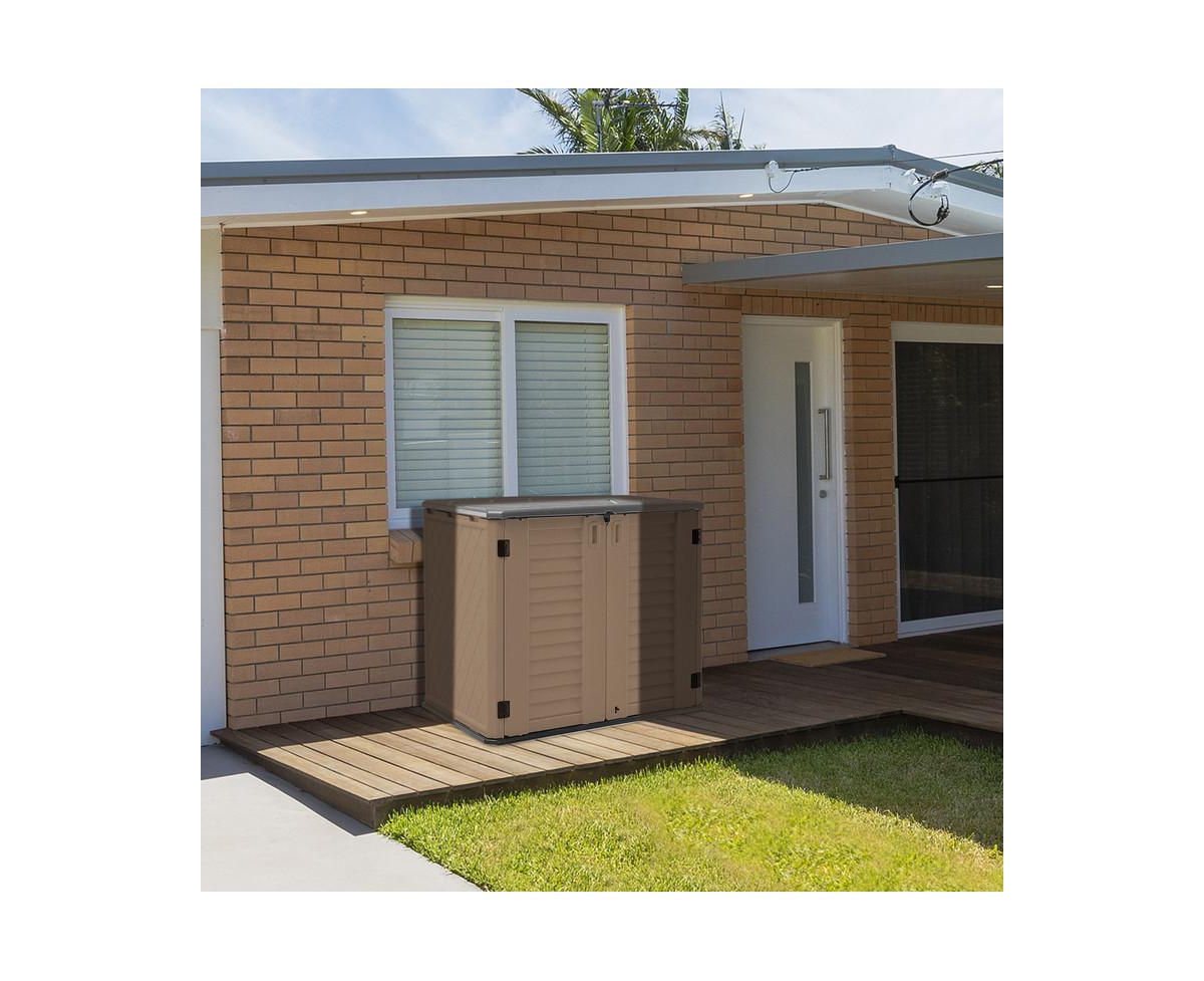 Click here for sumyeg Outdoor Waterproof Storage Shed with Lockab... prices