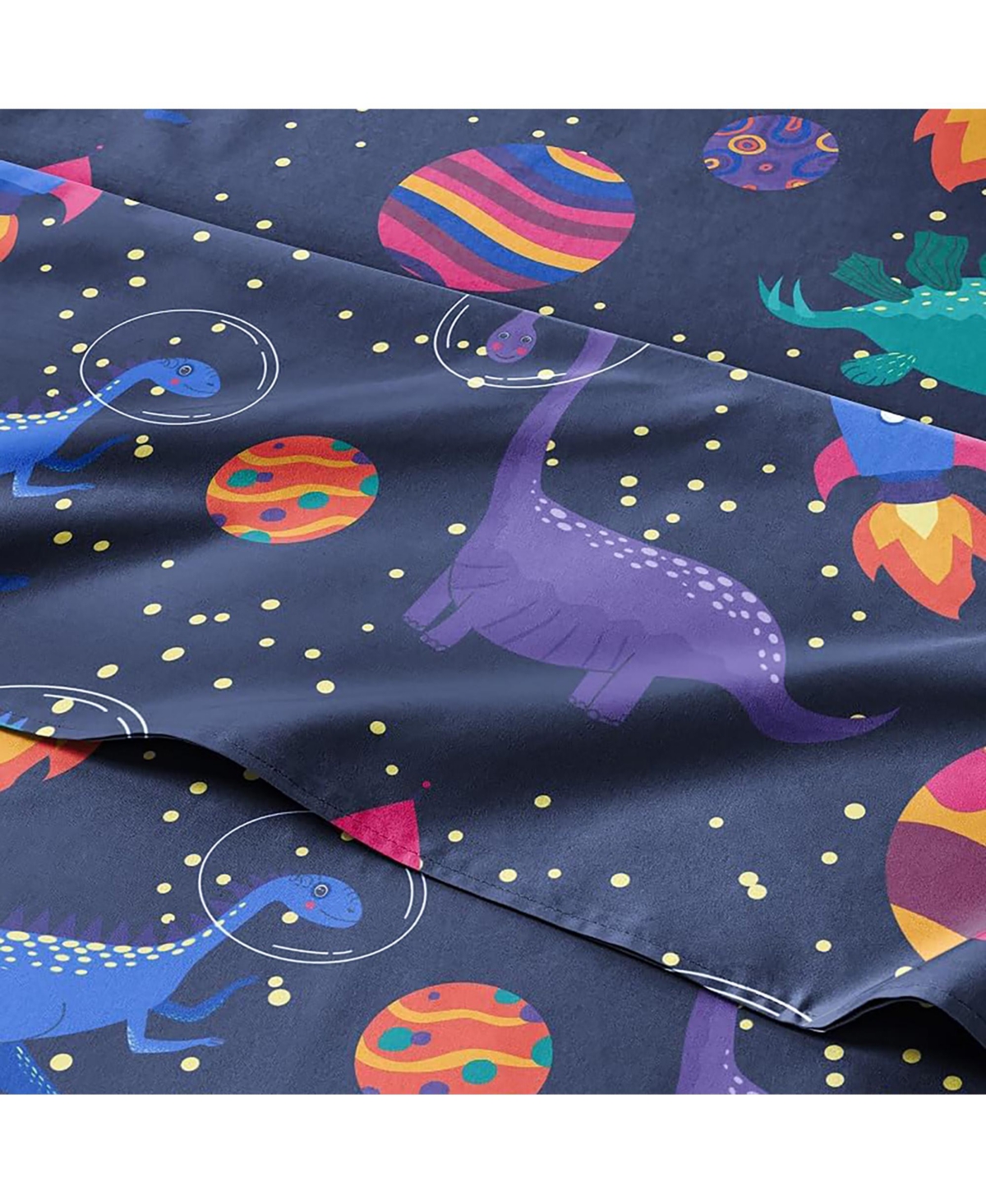 Click here for Kids 4 Piece Microfiber Sheet Set - Queen - Space... prices