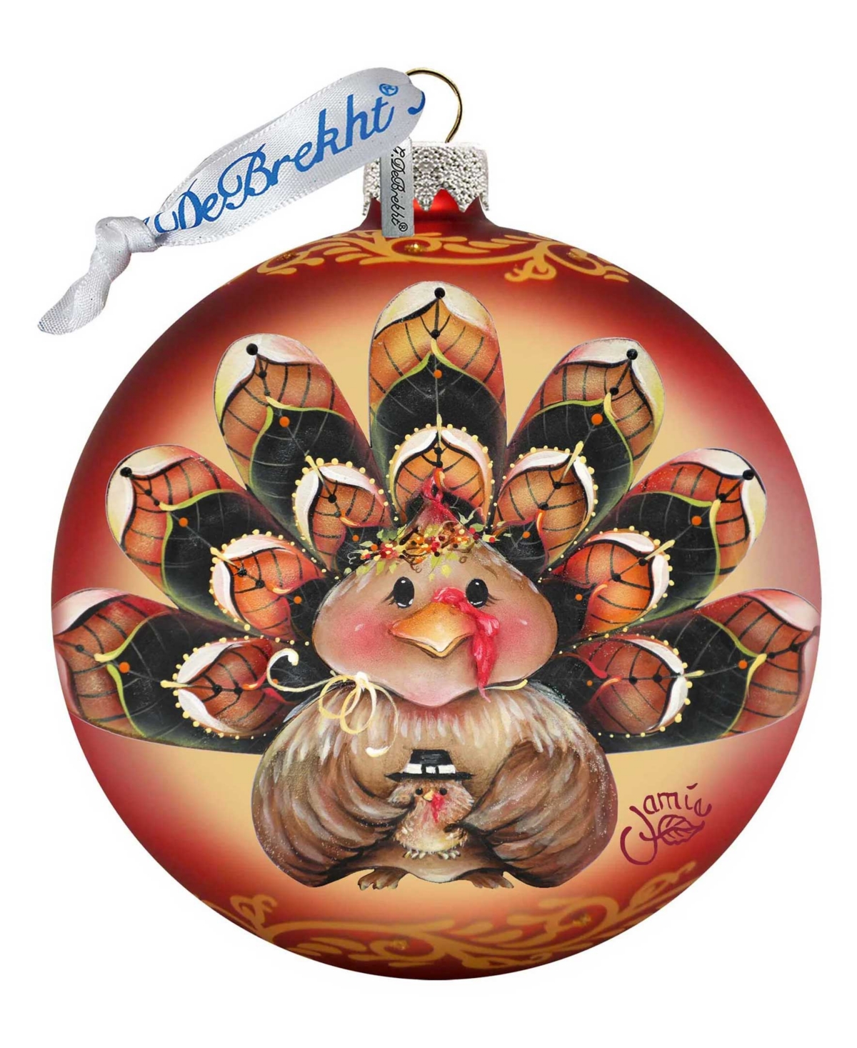 Click here for G.DeBrekht Be Thankful Turkey Sitter Bal by Dona G... prices