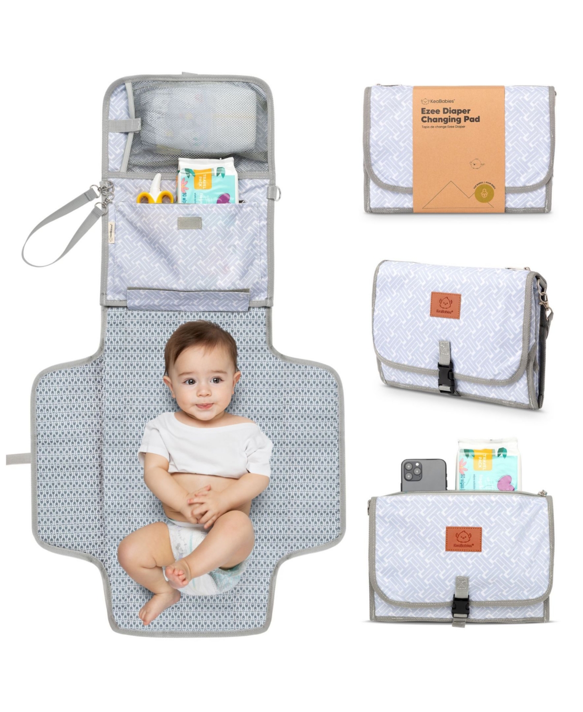 Click here for KeaBabies Ezee Diaper Changing Pad  Portable Diape... prices